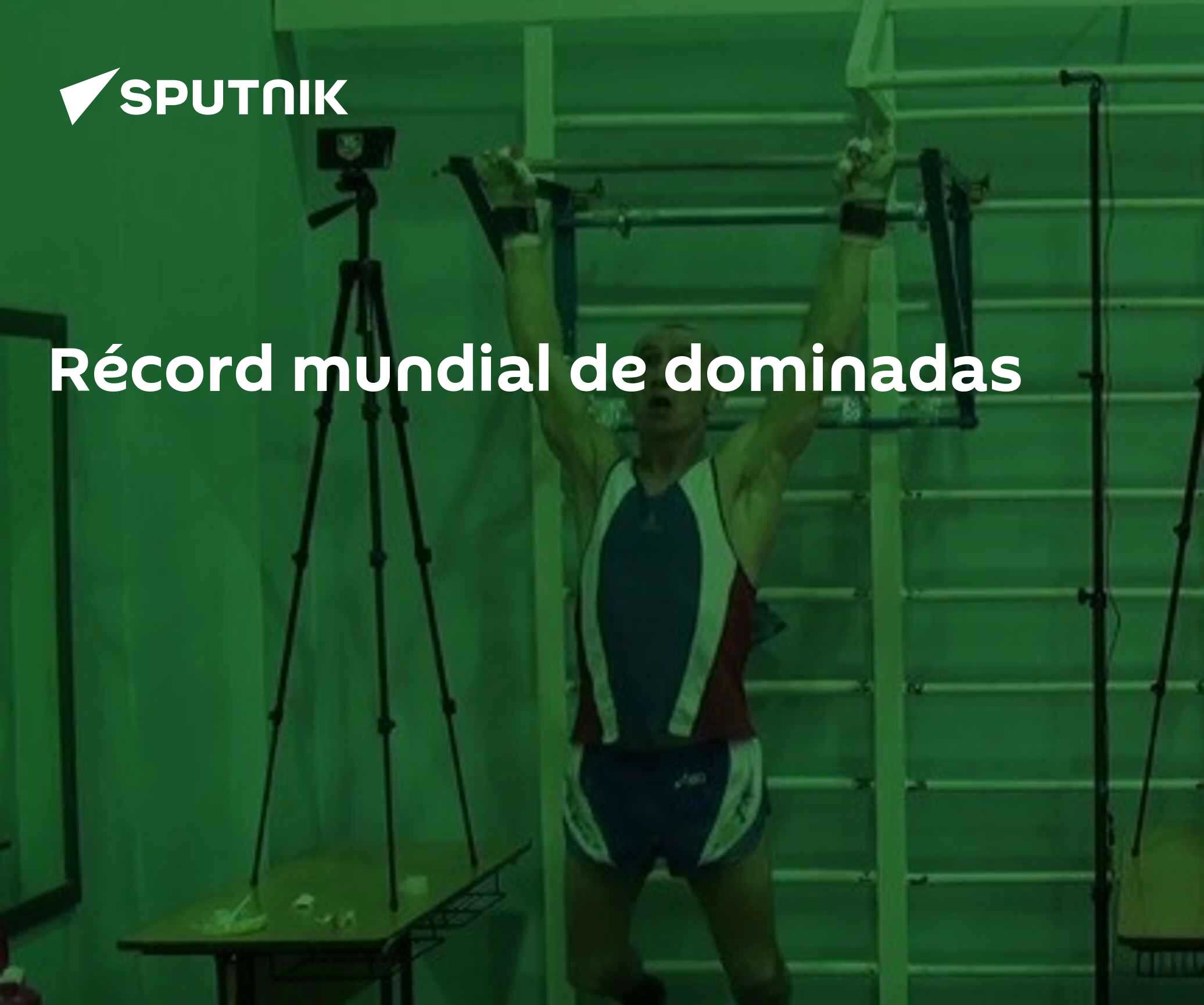 Récord mundial de dominadas - 10.12.2015, Sputnik Mundo