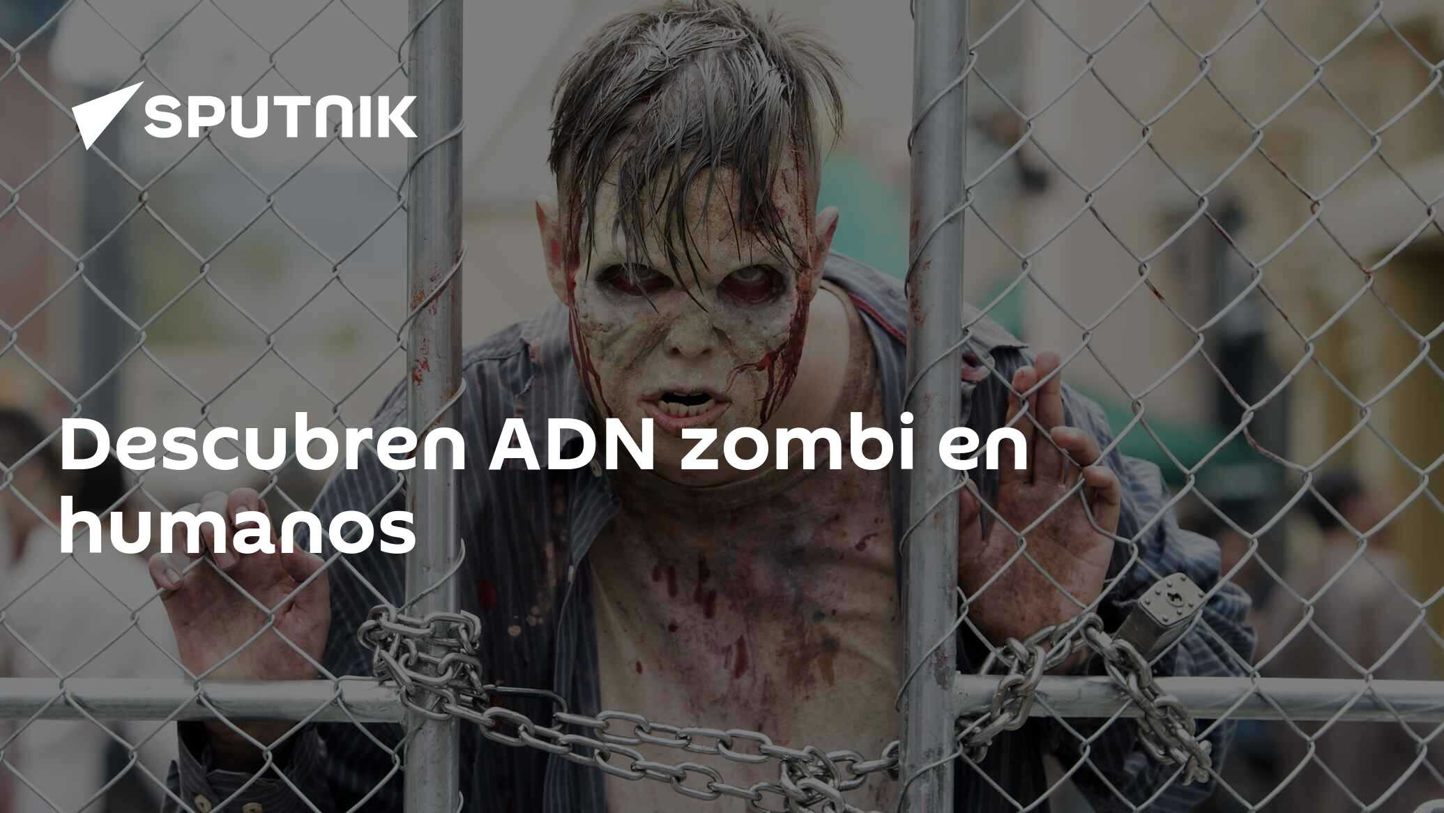 Descubren ADN zombi en humanos - 04.07.2016, Sputnik Mundo