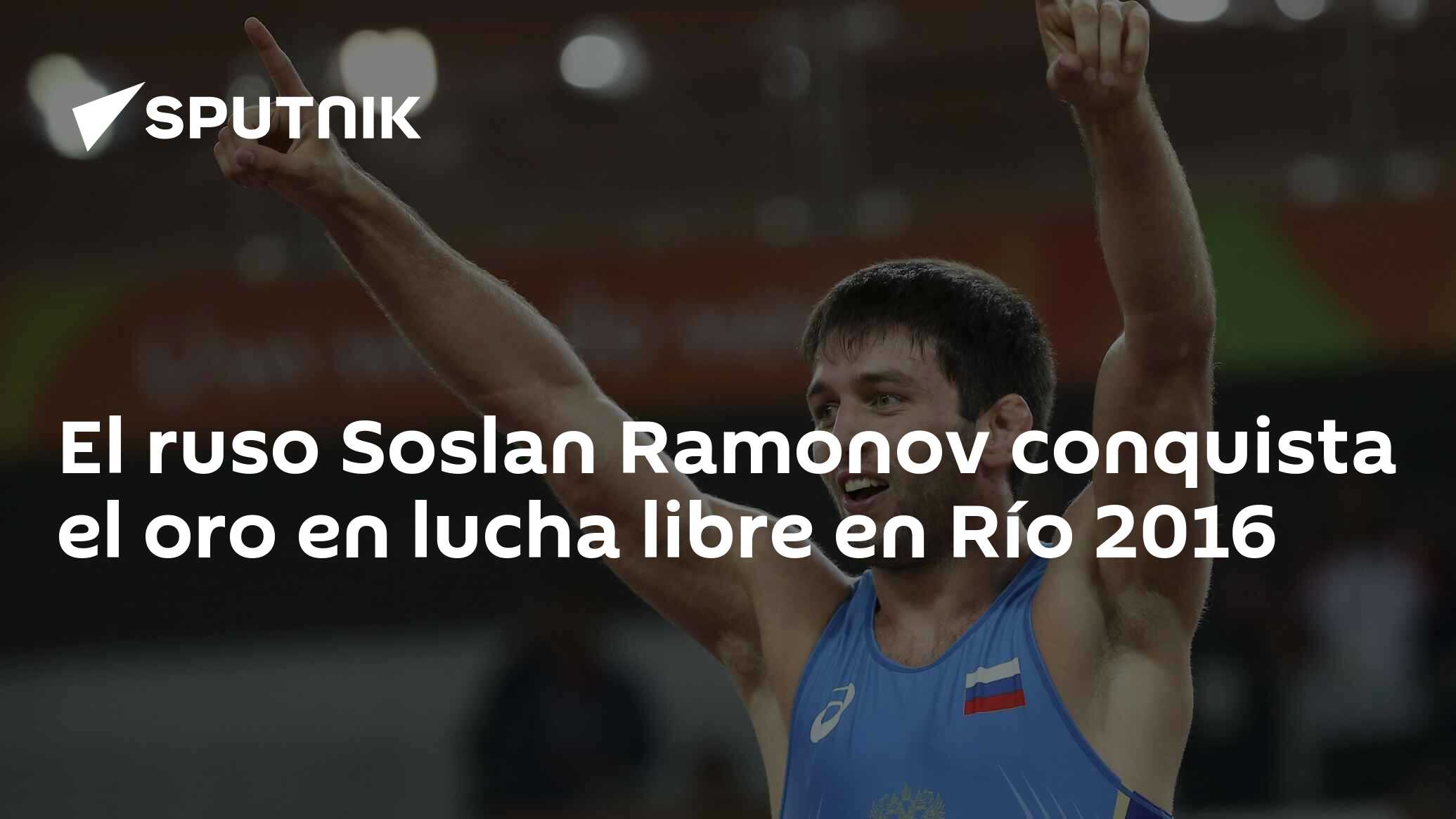 El ruso Soslan Ramonov conquista el oro en lucha libre en Río 2016 - 21 ...