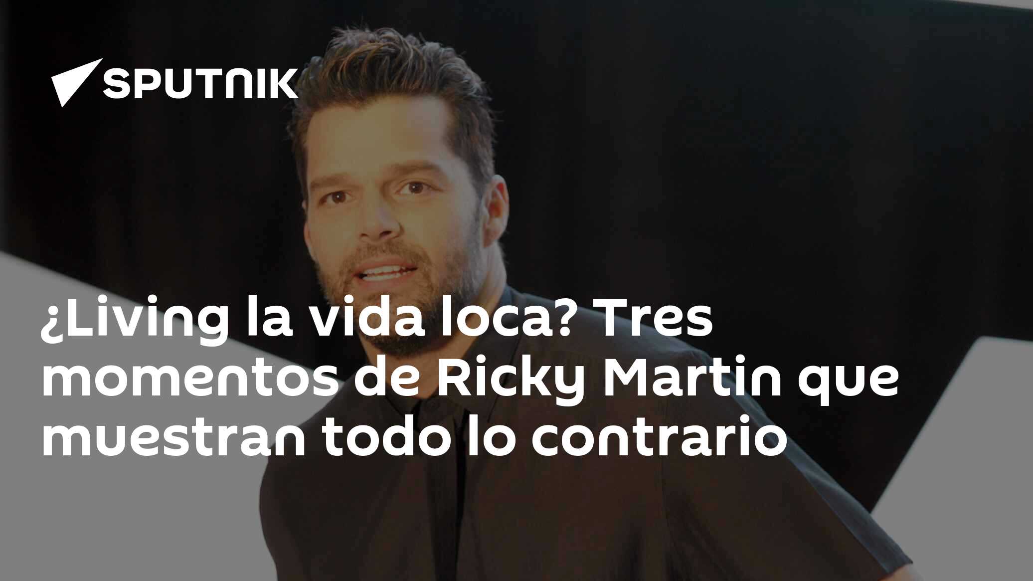 ¿Living la vida loca? Tres momentos de Ricky Martin que muestran todo ...