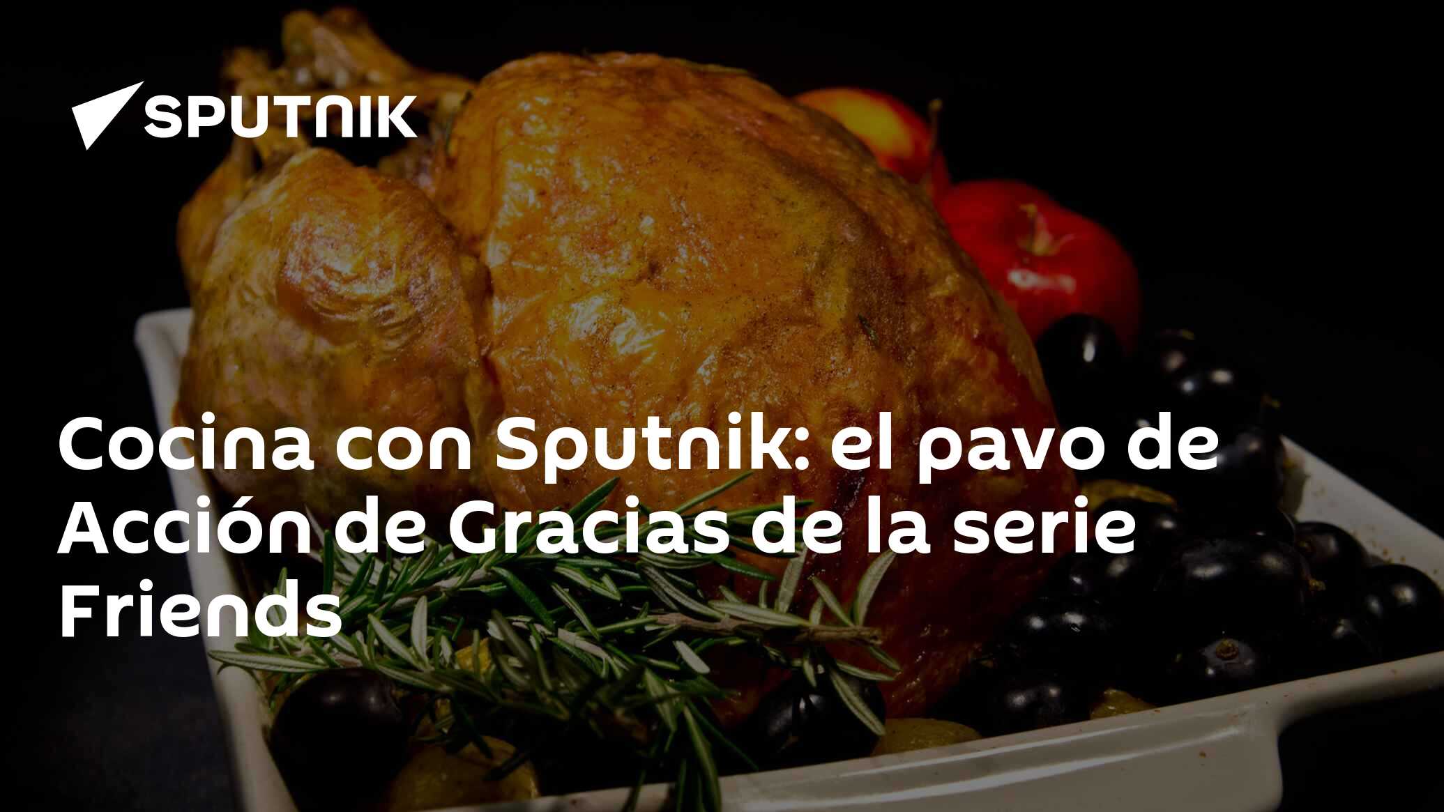 Cocina con Sputnik: el pavo de Acción de Gracias de la serie Friends ...