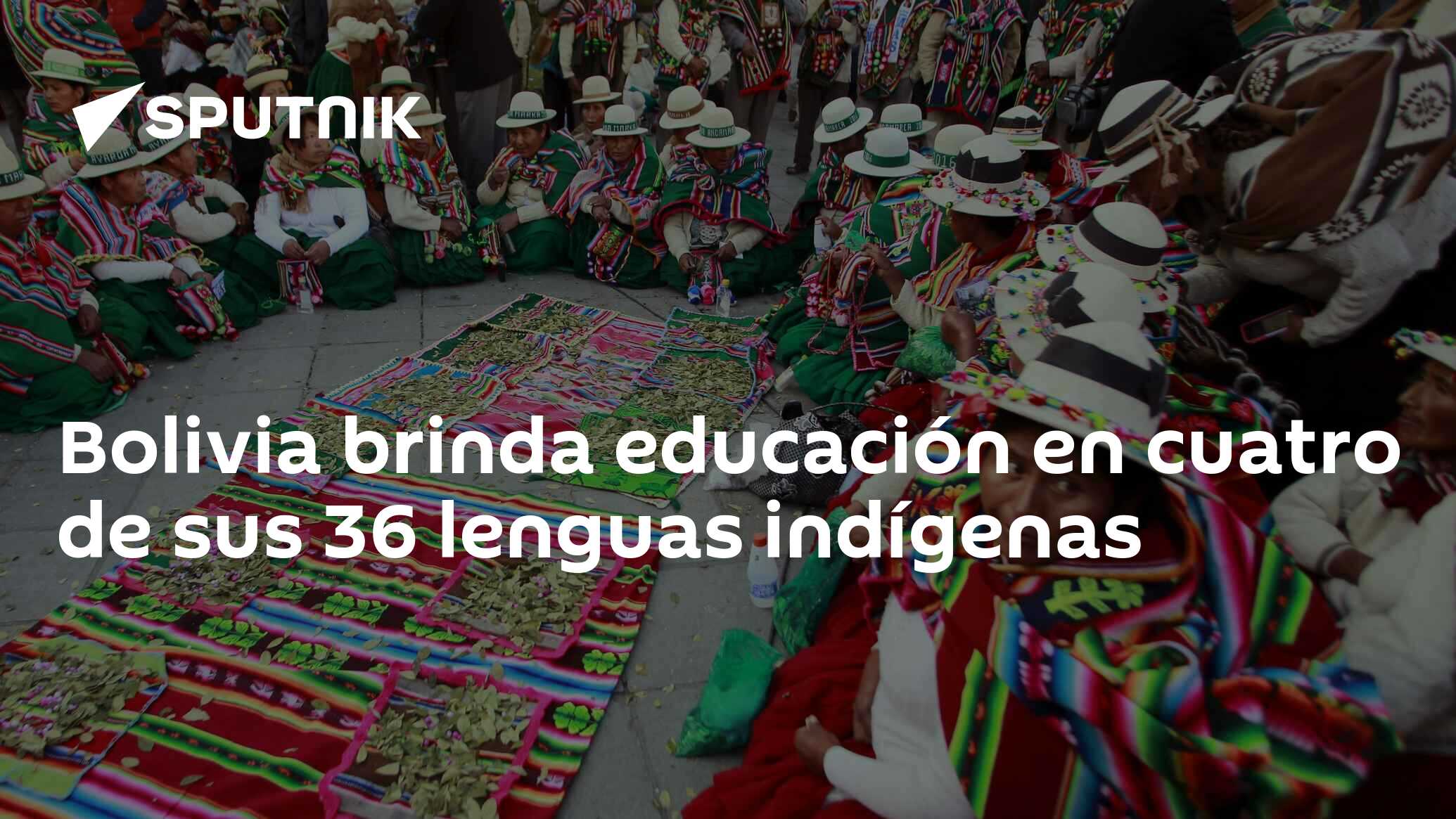 Bolivia brinda educación en cuatro de sus 36 lenguas indígenas - 21.12. ...