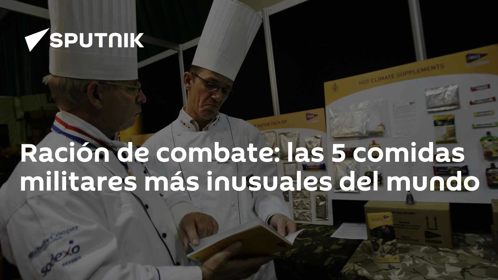 Ración de combate: las 5 comidas militares más inusuales del mundo - 03 ...