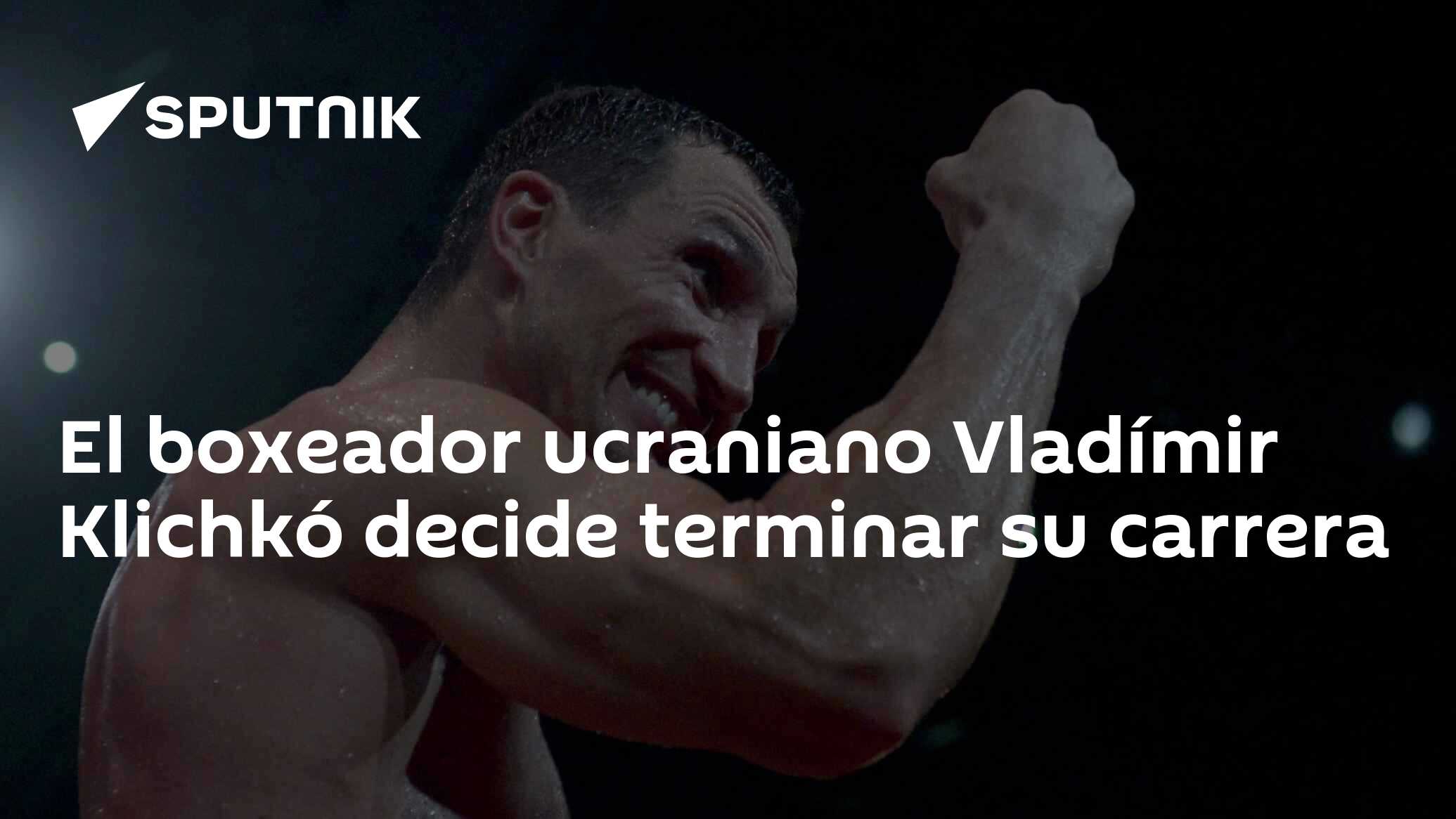 El boxeador ucraniano Vladímir Klichkó decide terminar su carrera - 03. ...