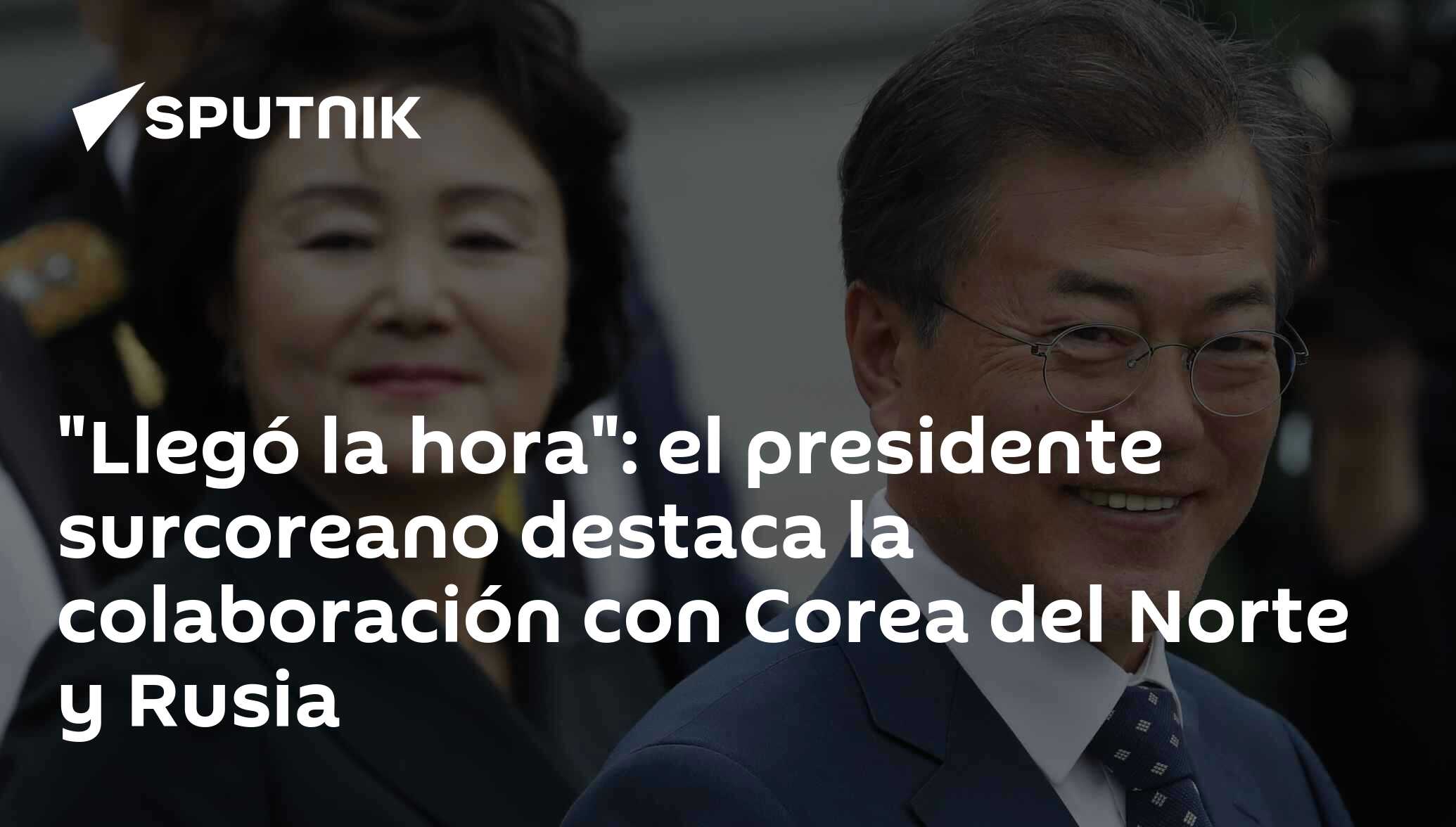 "Llegó la hora": el presidente surcoreano destaca la colaboración con ...