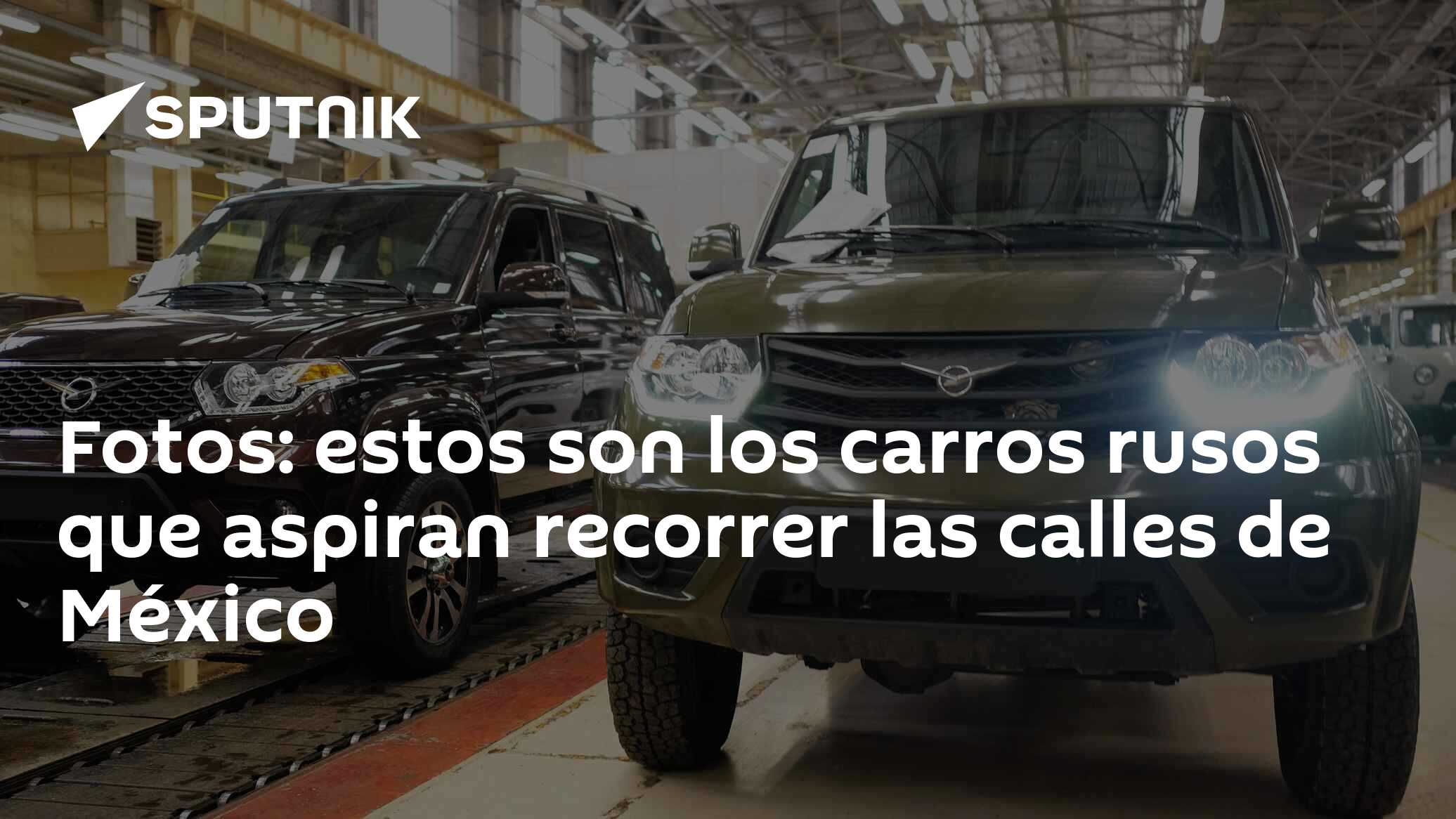 Fotos: estos son los carros rusos que aspiran recorrer las calles de ...
