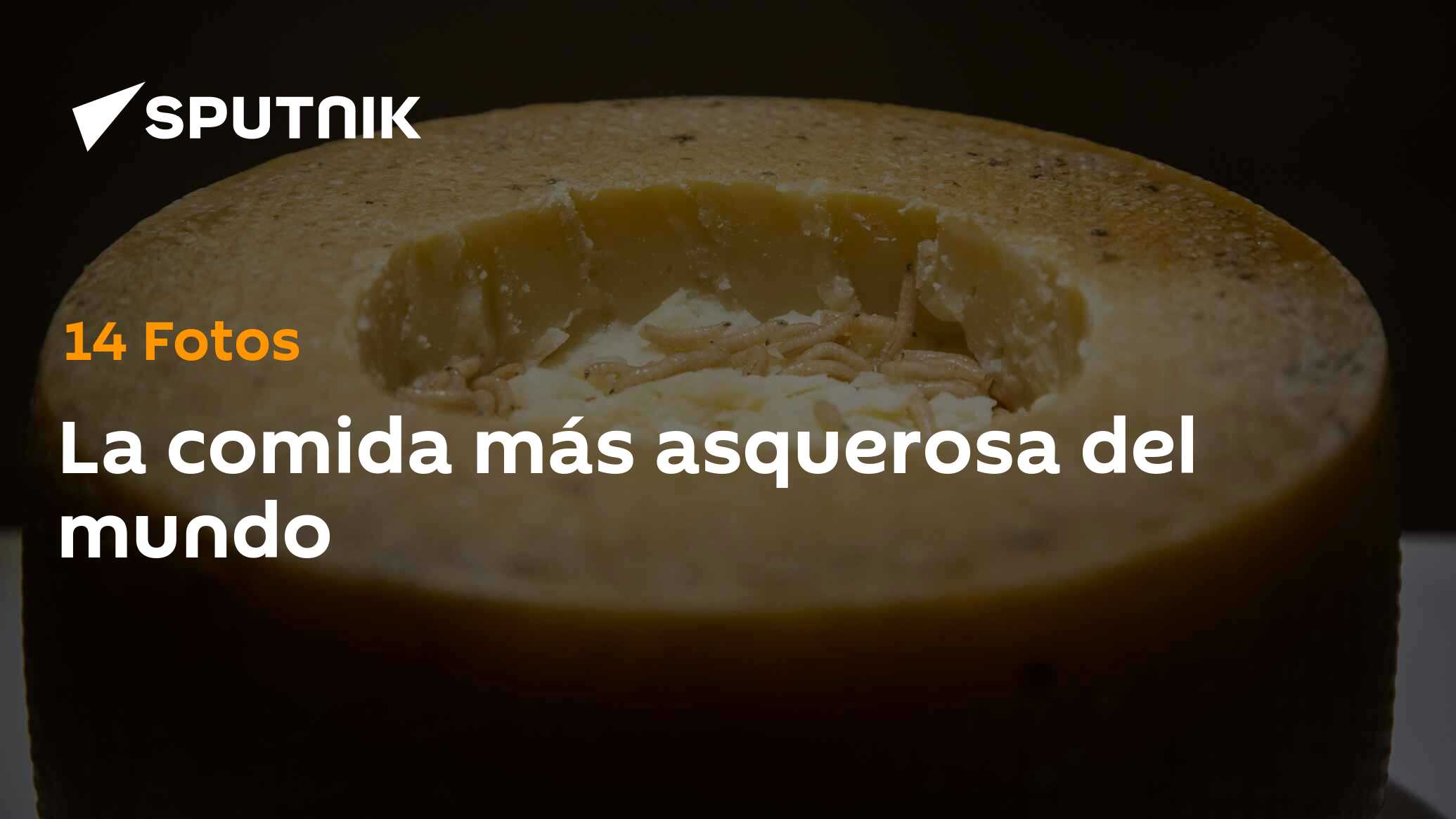 La comida más asquerosa del mundo - 01.11.2018, Sputnik Mundo