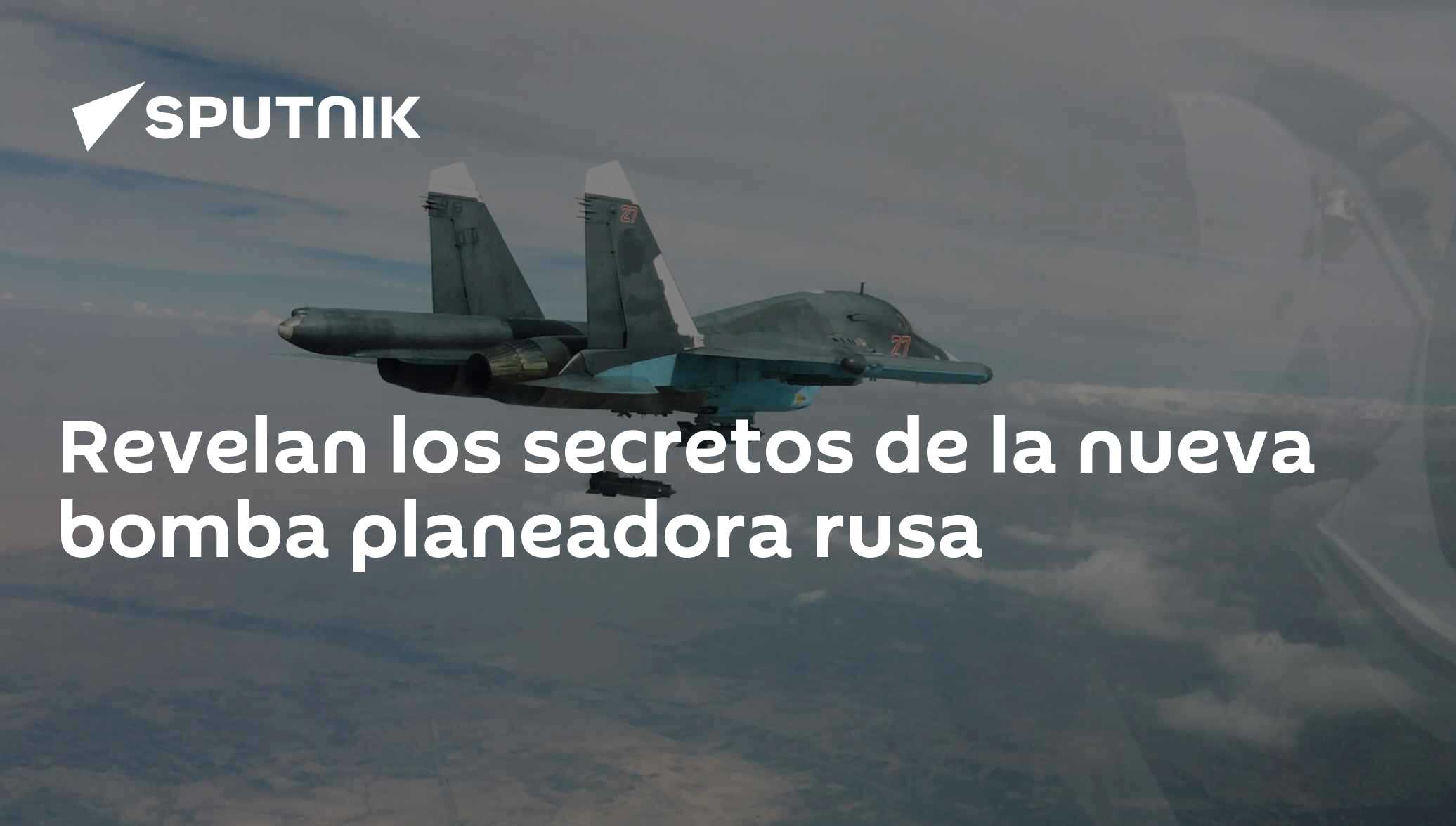 Revelan los secretos de la nueva bomba planeadora rusa - 01.11.2018 ...
