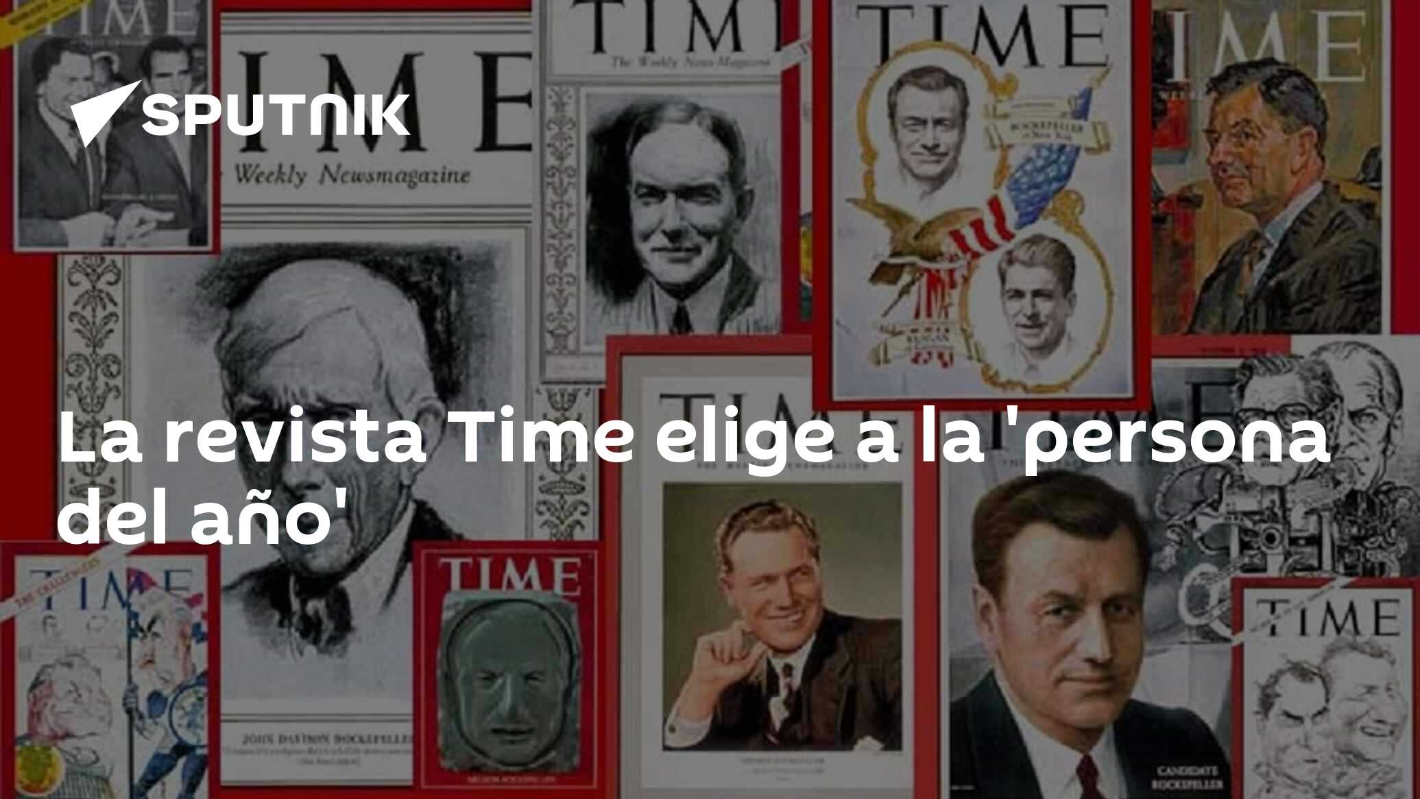 La revista Time elige a la 'persona del año' - 11.12.2018, Sputnik Mundo