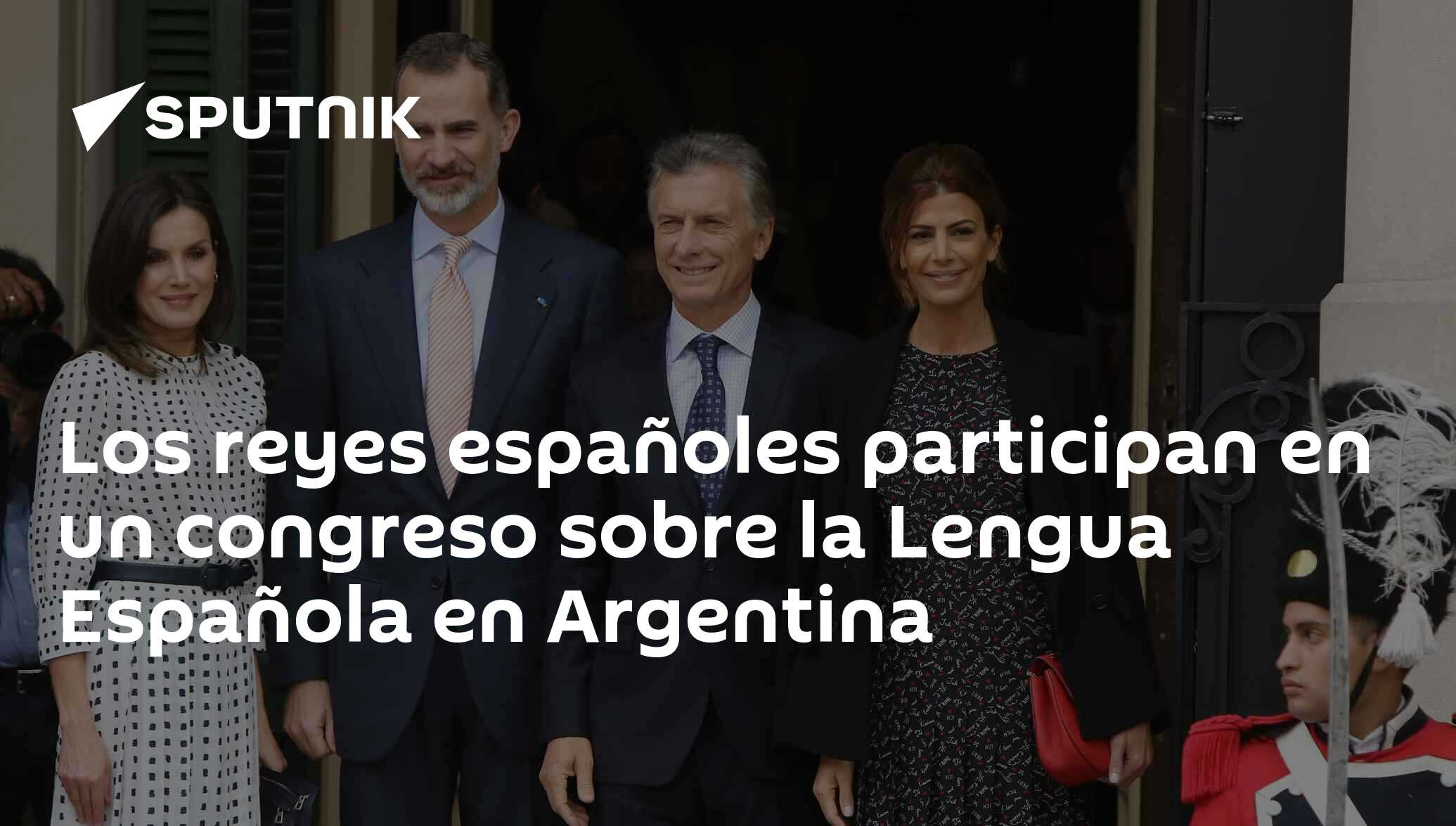 Los reyes españoles participan en un congreso sobre la Lengua Española ...