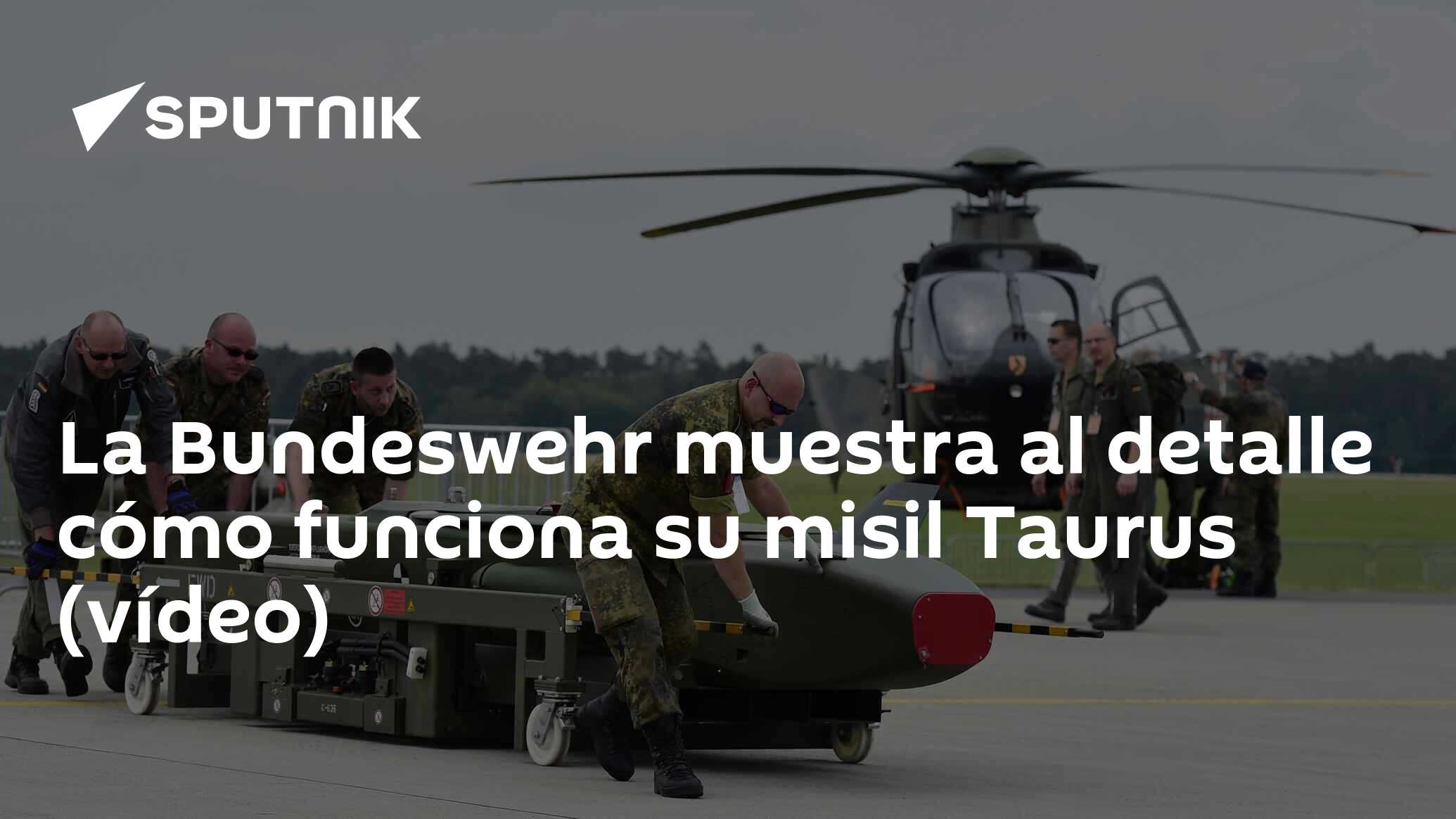La Bundeswehr muestra al detalle cómo funciona su misil Taurus (vídeo ...