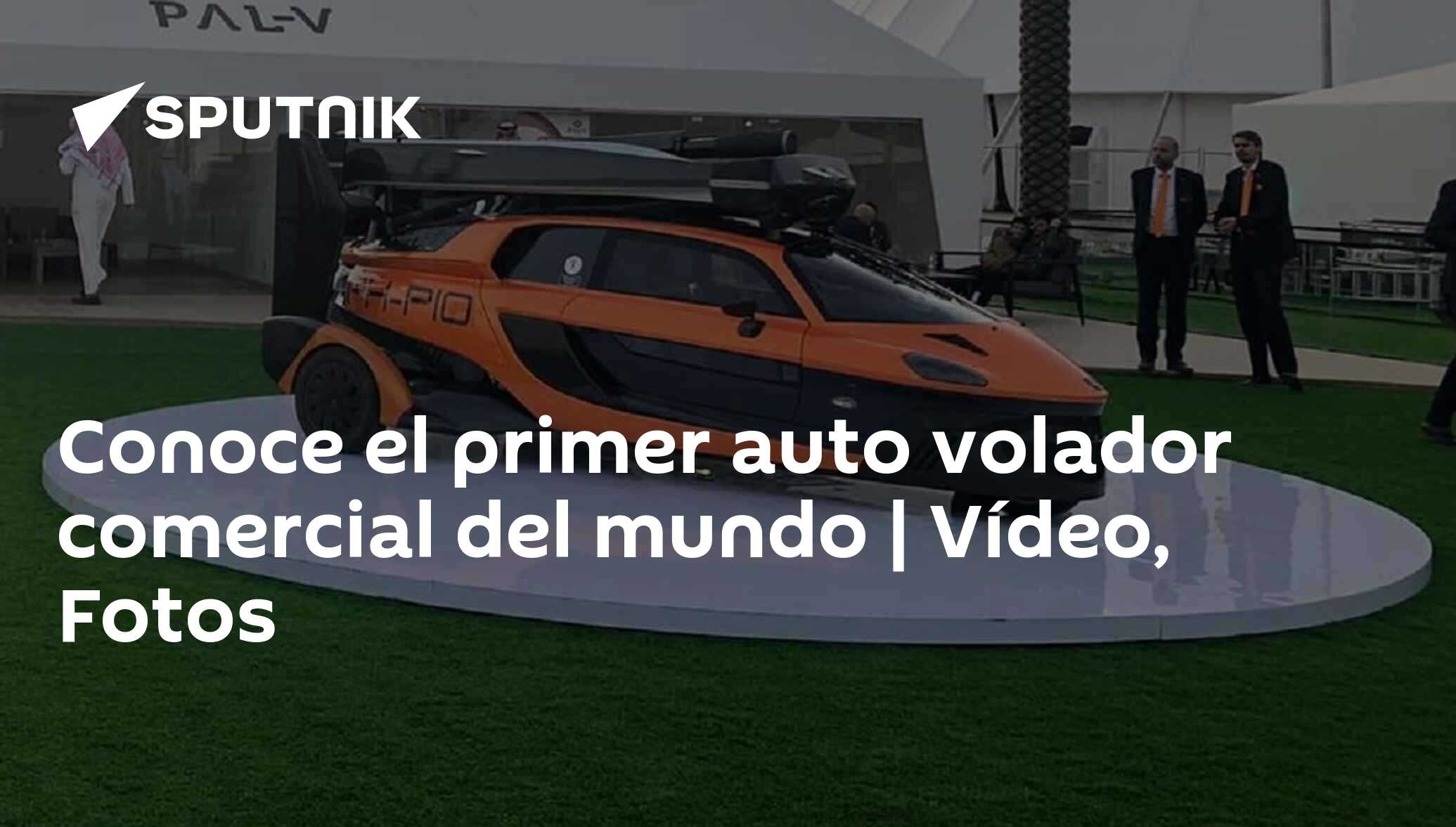 Conoce el primer auto volador comercial del mundo | Vídeo, Fotos - 06.12.2019, Sputnik Mundo