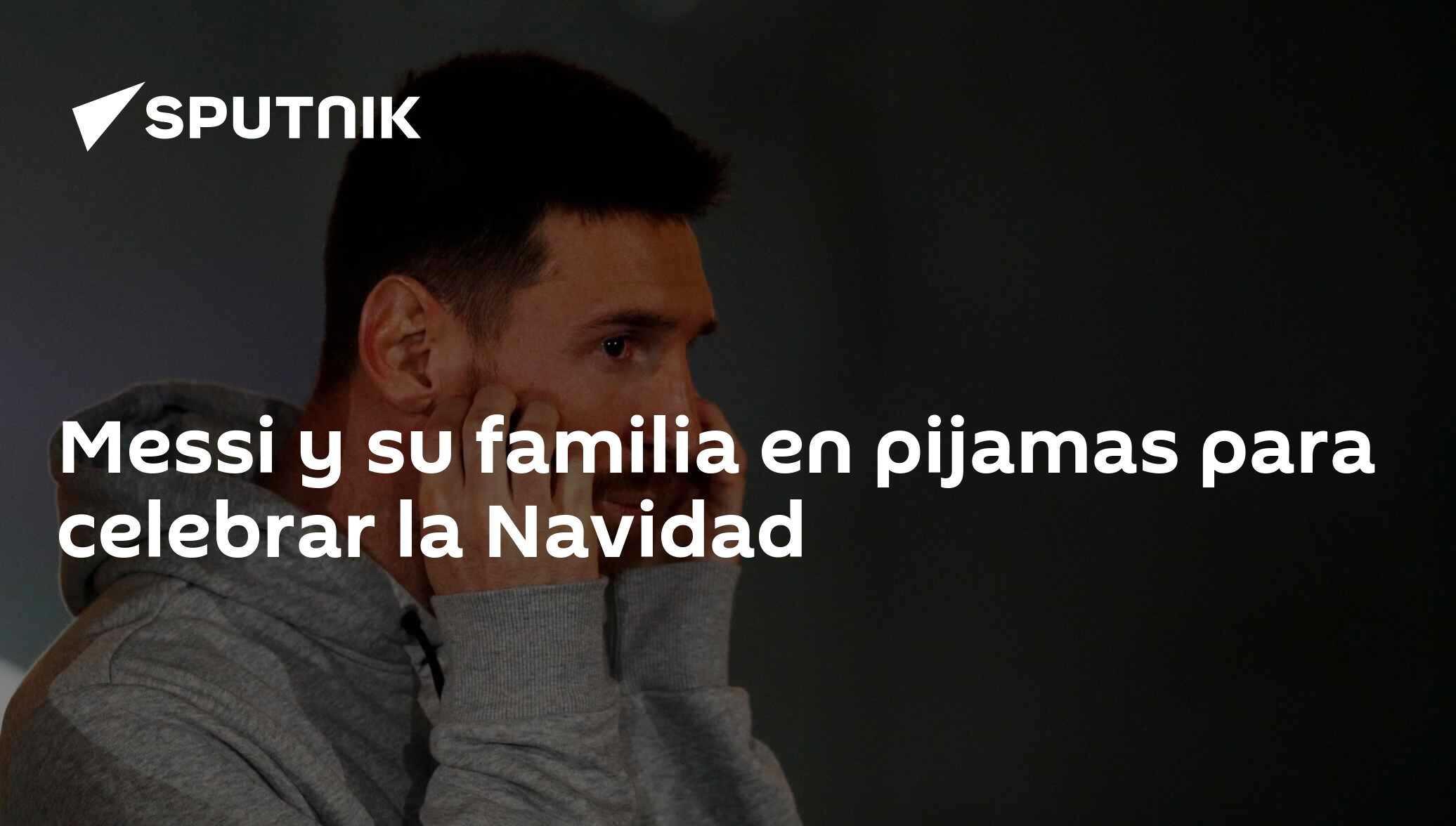 Messi y su familia en pijamas para celebrar la Navidad - 24.12.2019 ...