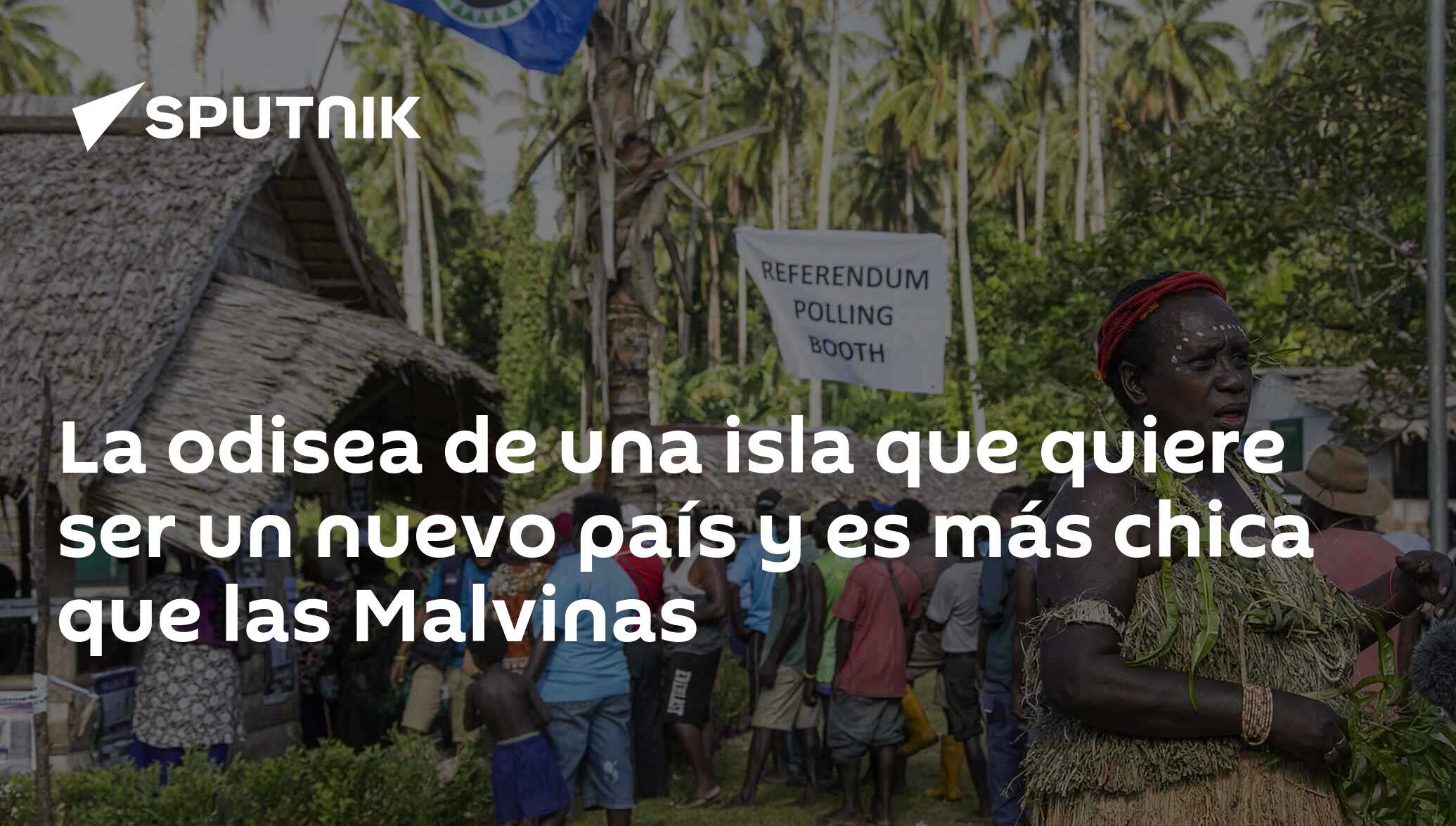 La odisea de una isla que quiere ser un nuevo país y es más chica que ...