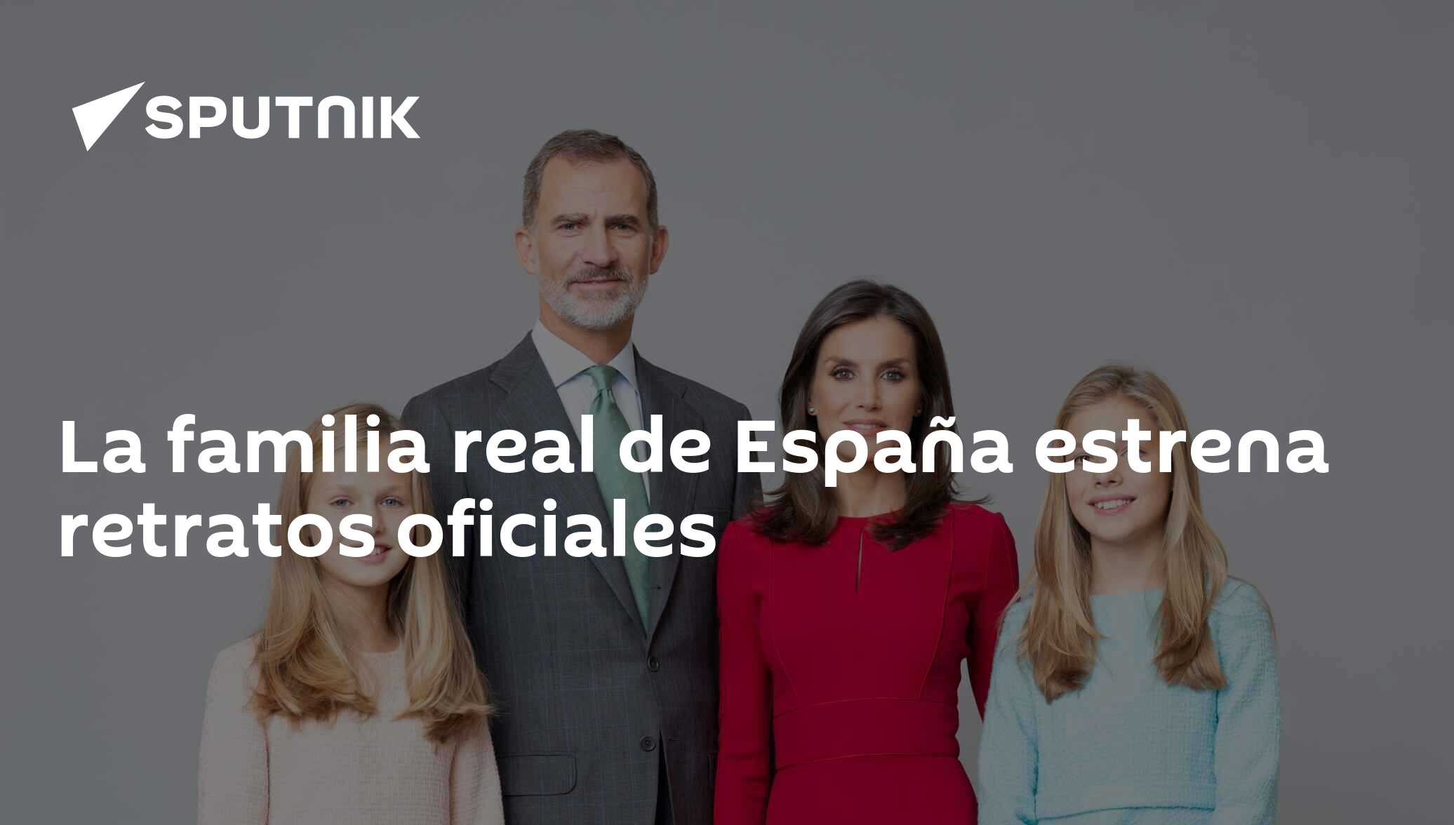 La familia real de España estrena retratos oficiales - 11.02.2020 ...