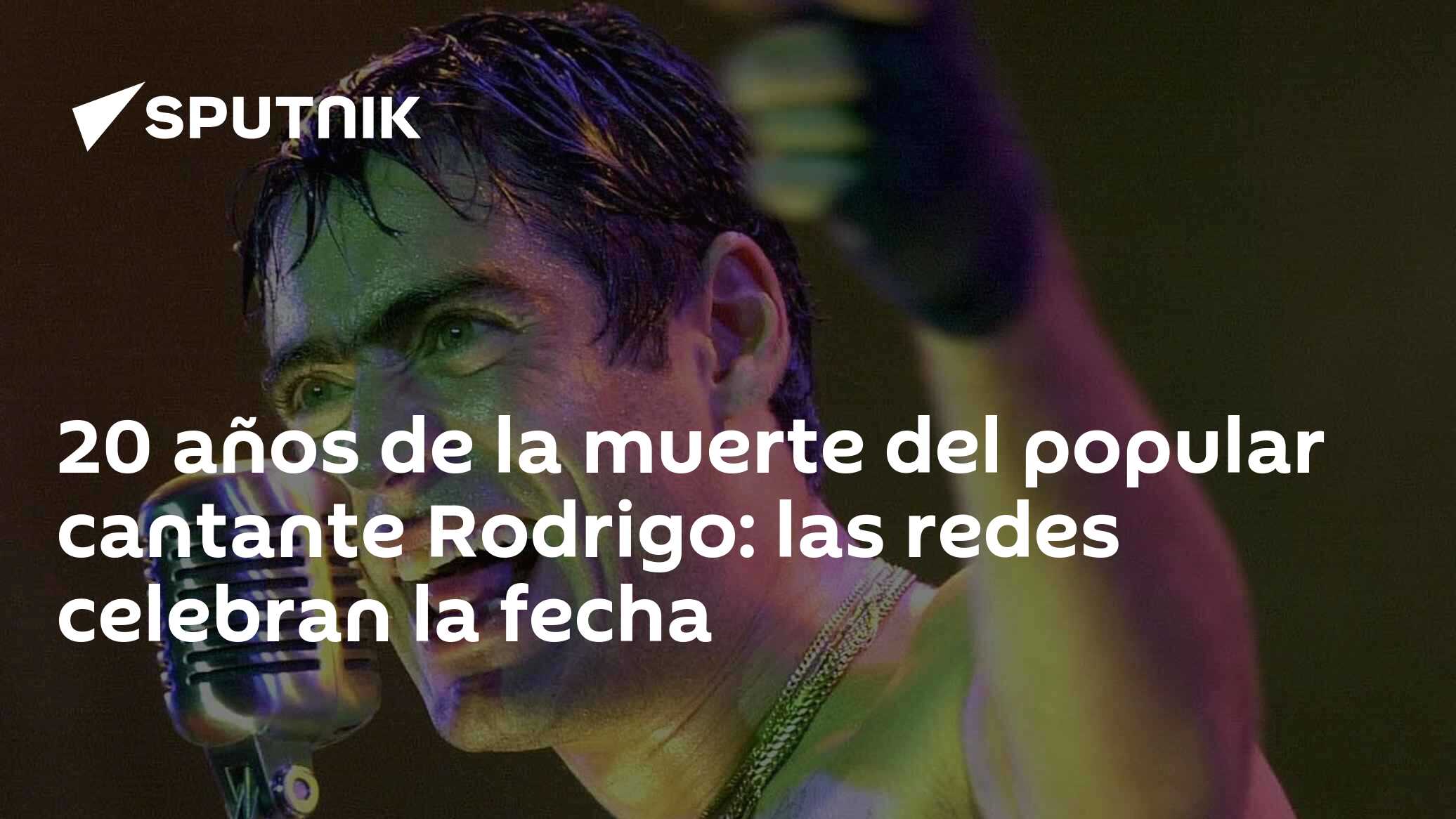 20 años de la muerte del popular cantante Rodrigo: las redes celebran ...