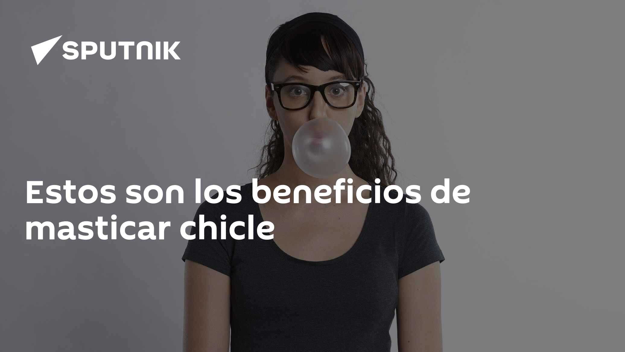 Estos son los beneficios de masticar chicle - 24.07.2020, Sputnik Mundo