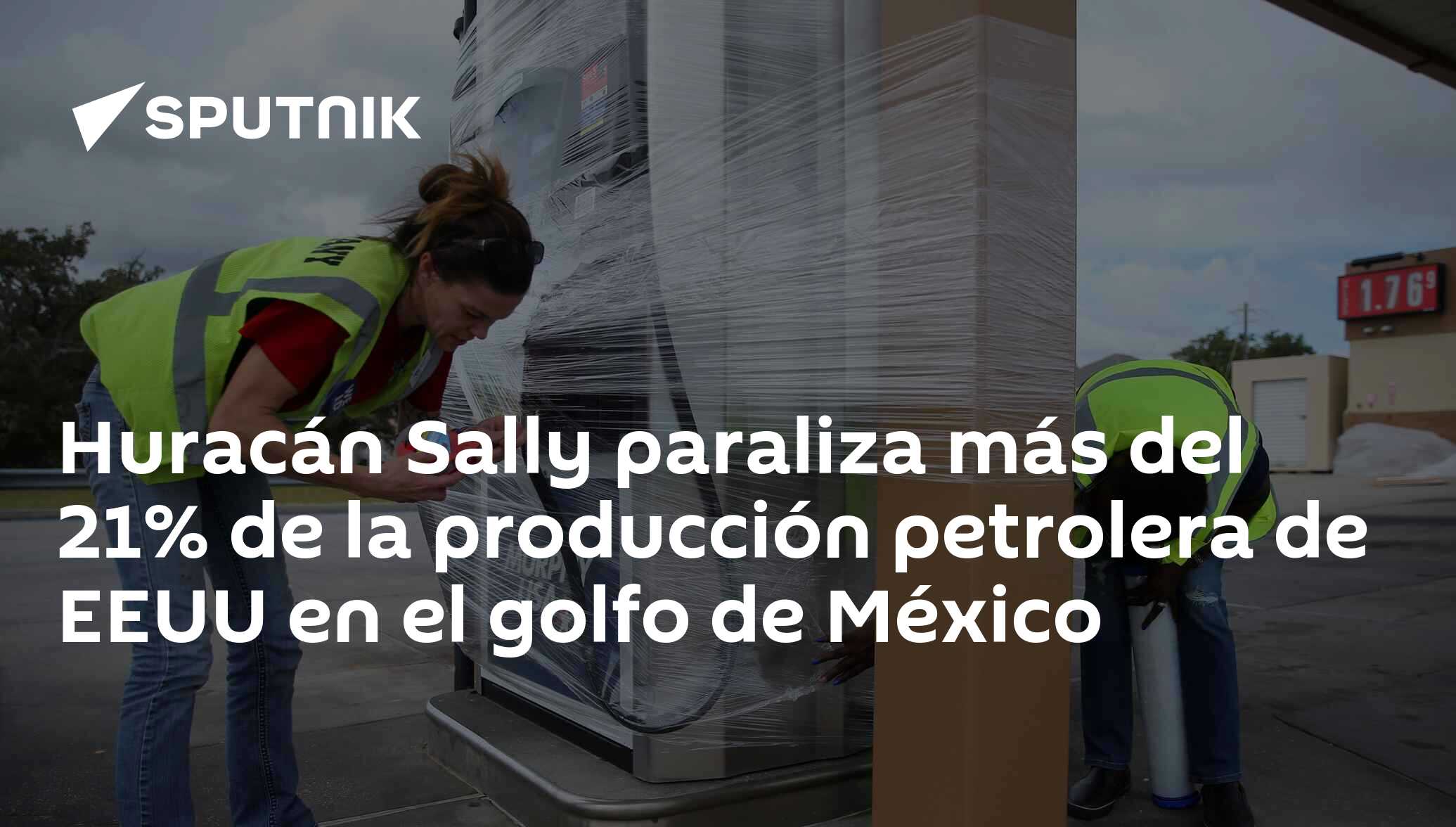 Huracán Sally paraliza más del 21% de la producción petrolera de EEUU ...