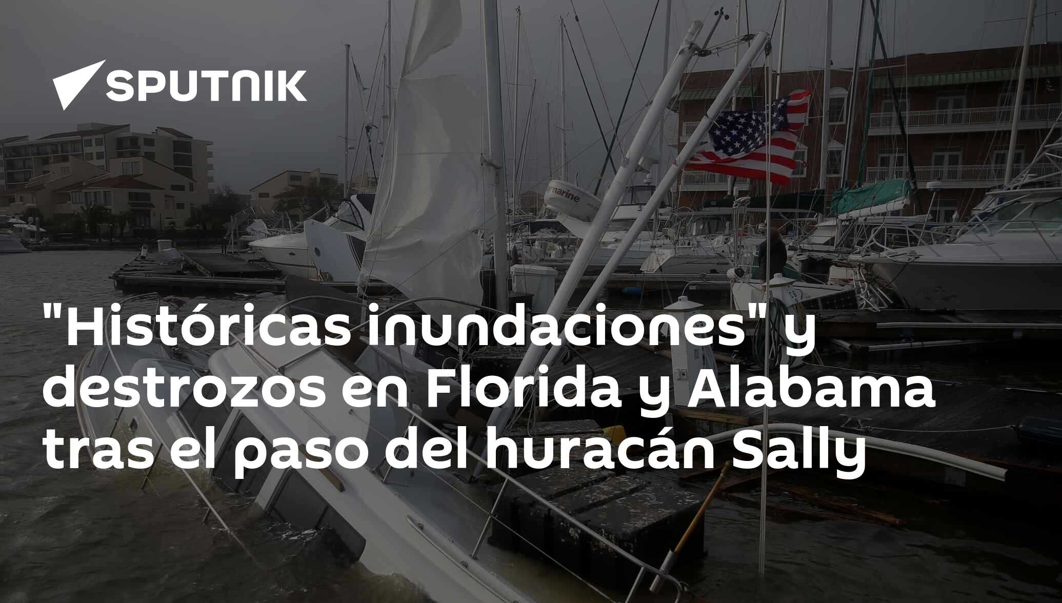 "Históricas inundaciones" y destrozos en Florida y Alabama tras el paso ...