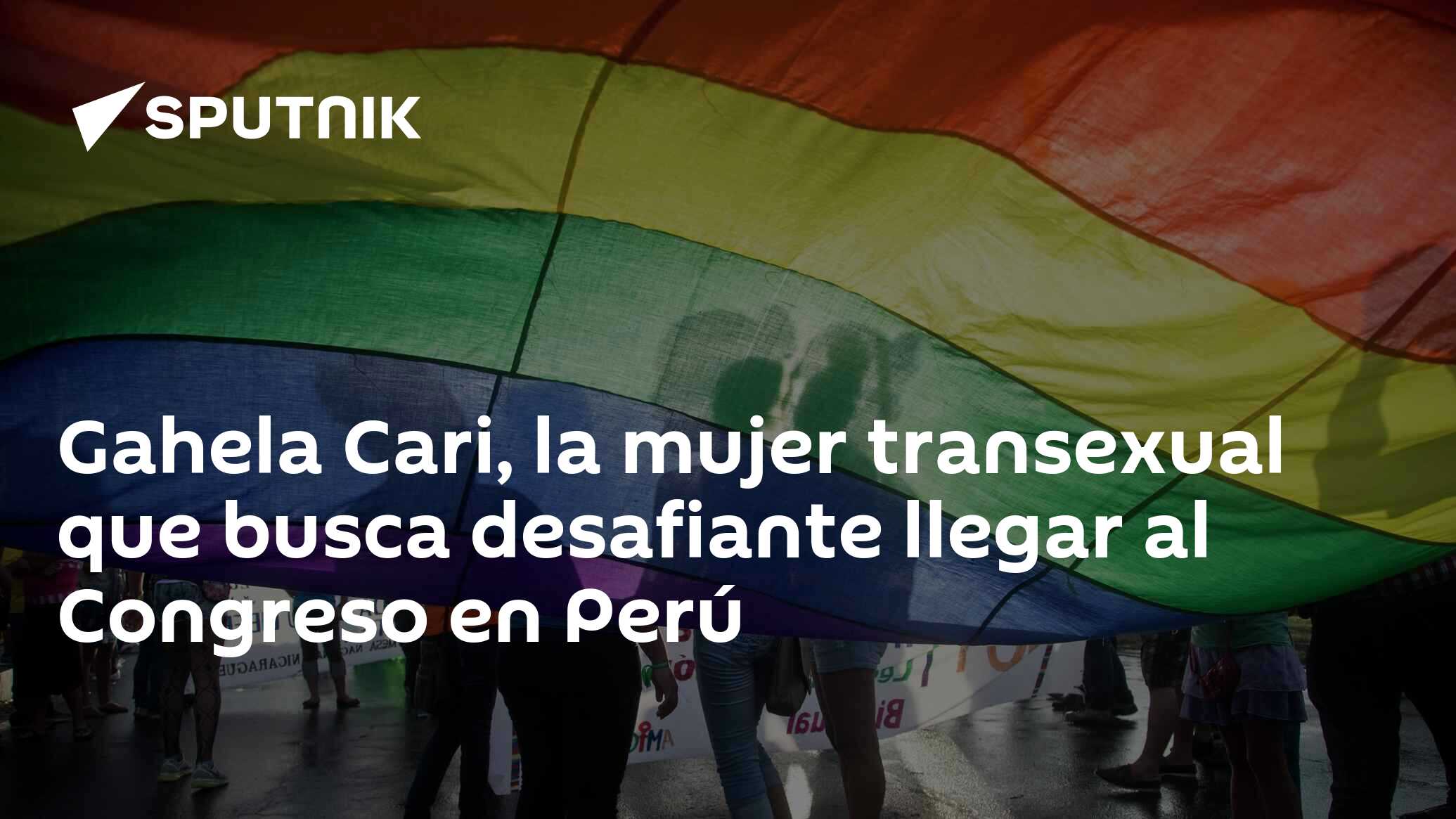 Gahela Cari, la mujer transexual que busca desafiante llegar al ...