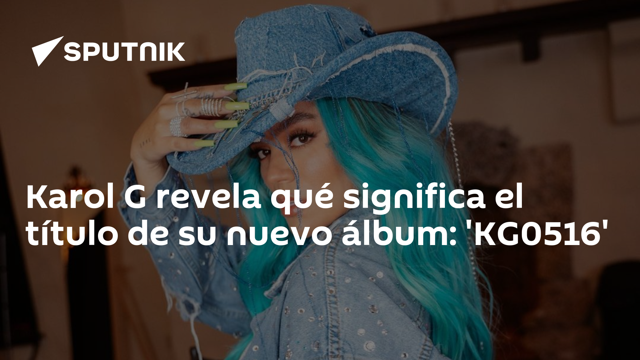 Karol G revela qué significa el título de su nuevo álbum: 'KG0516'