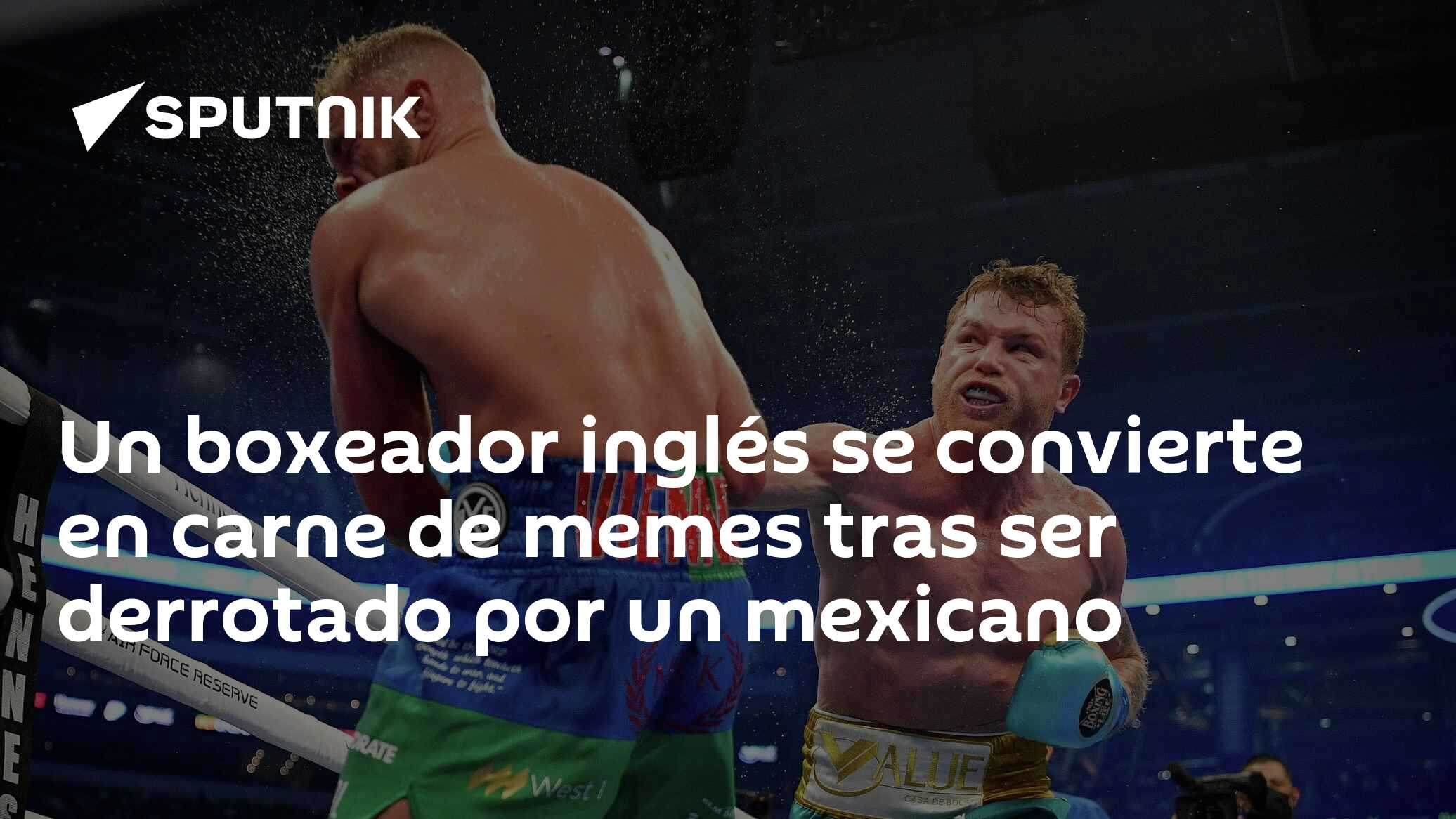 Un boxeador inglés se convierte en carne de memes tras ser derrotado ...