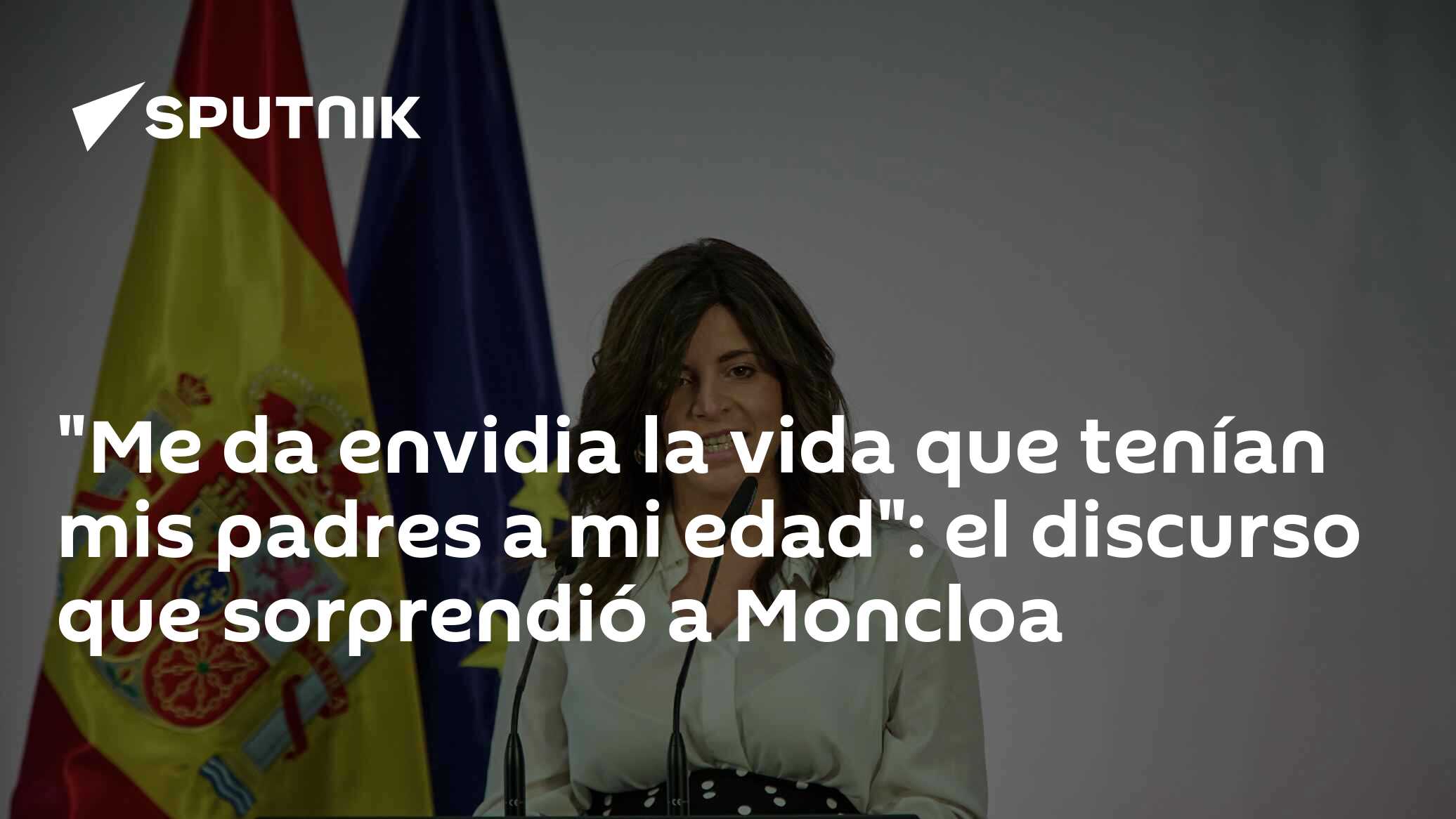 "Me da envidia la vida que tenían mis padres a mi edad": el discurso ...