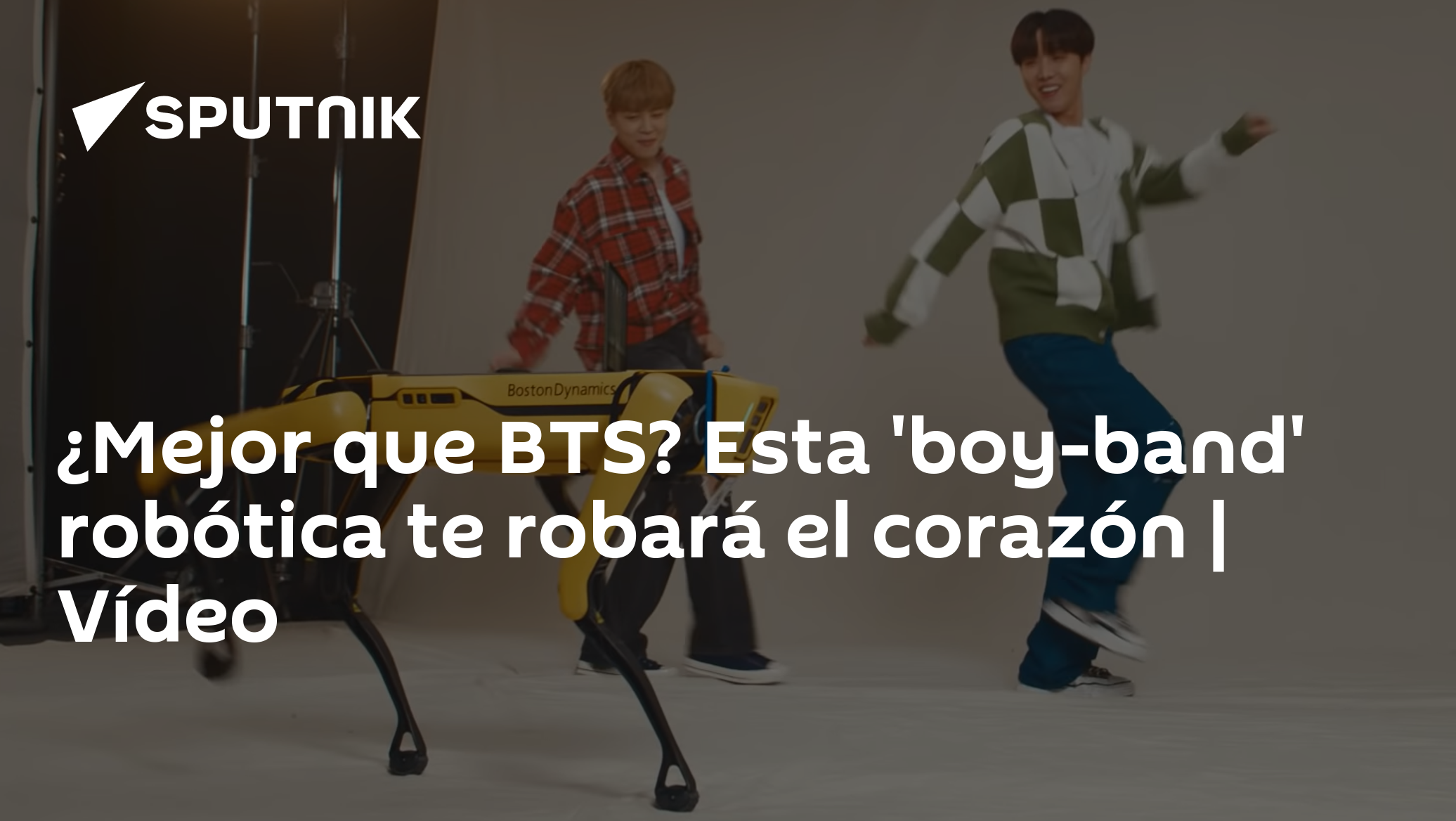 ¿Mejor que BTS? Esta 'boy-band' robótica te robará el corazón | Vídeo - 29.06.2021, Sputnik Mundo