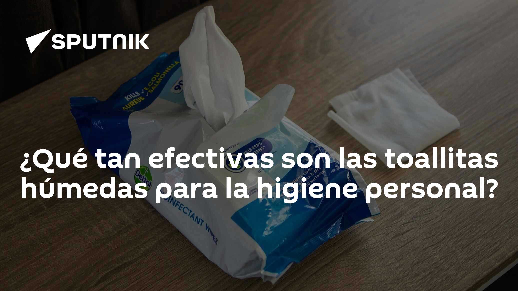 ¿Qué tan efectivas son las toallitas húmedas para la higiene personal ...