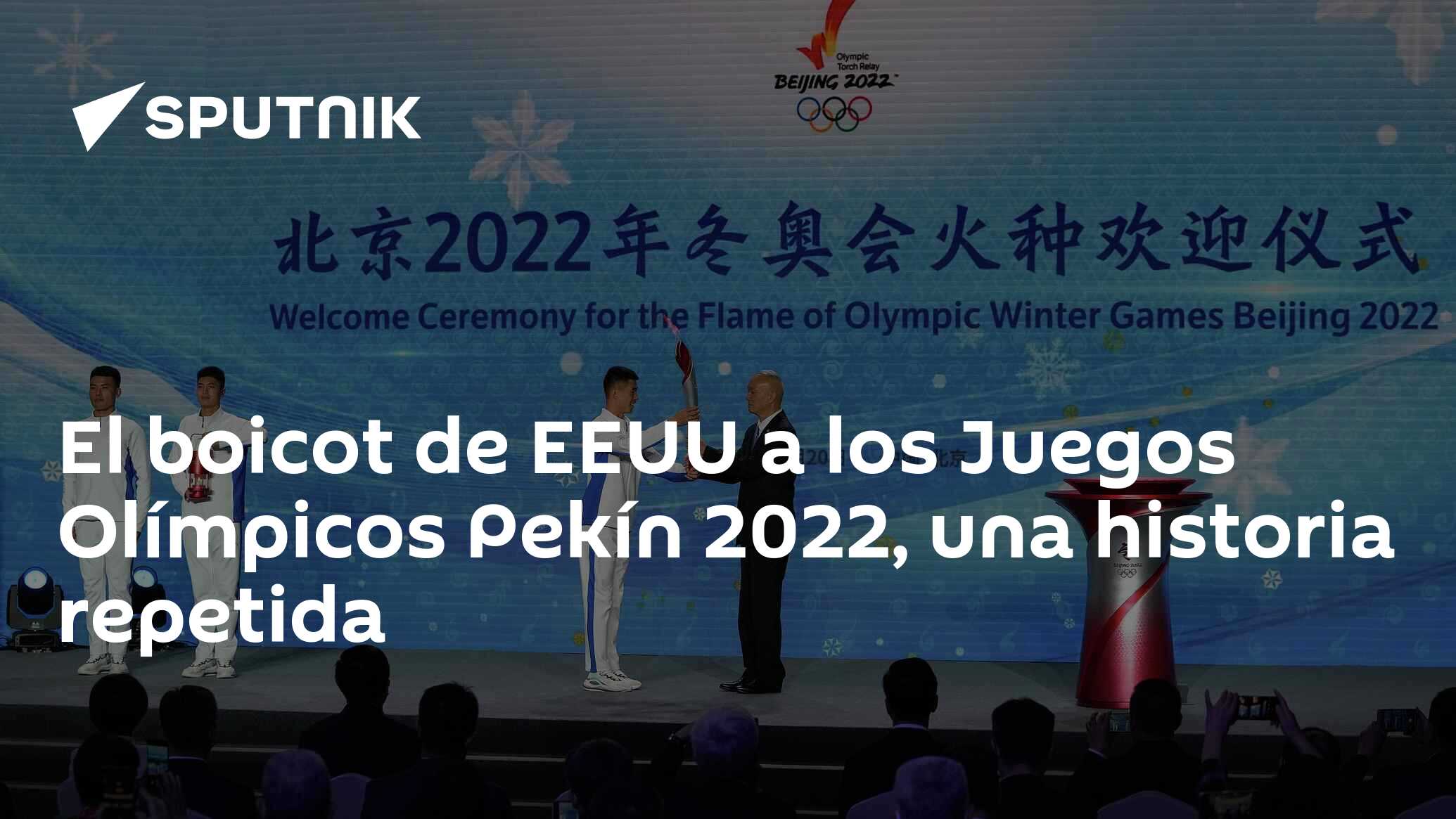 El boicot de EEUU a los Juegos Olímpicos Pekín 2022, una historia ...