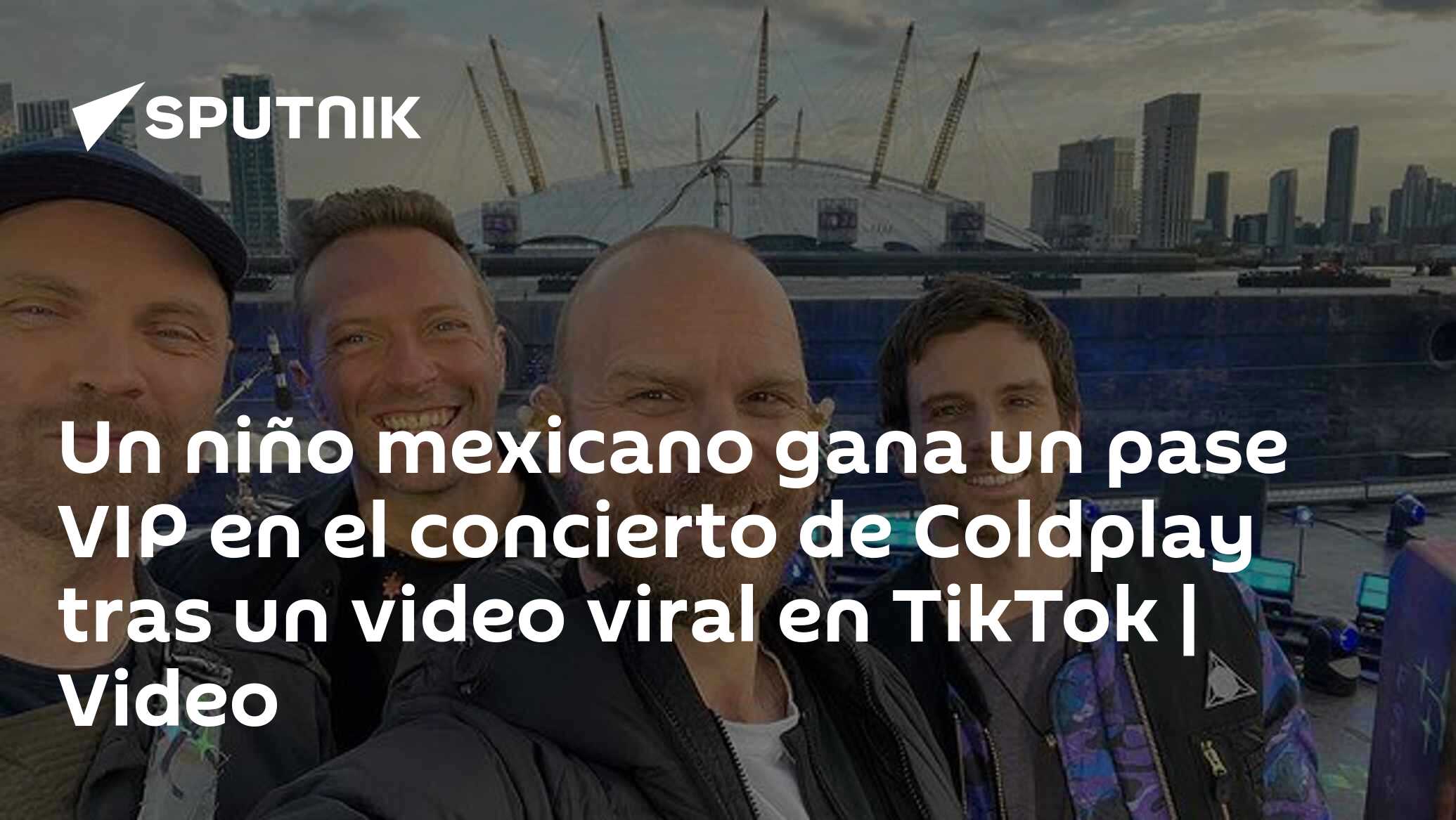 Un niño mexicano gana un pase VIP en el concierto de Coldplay tras un ...