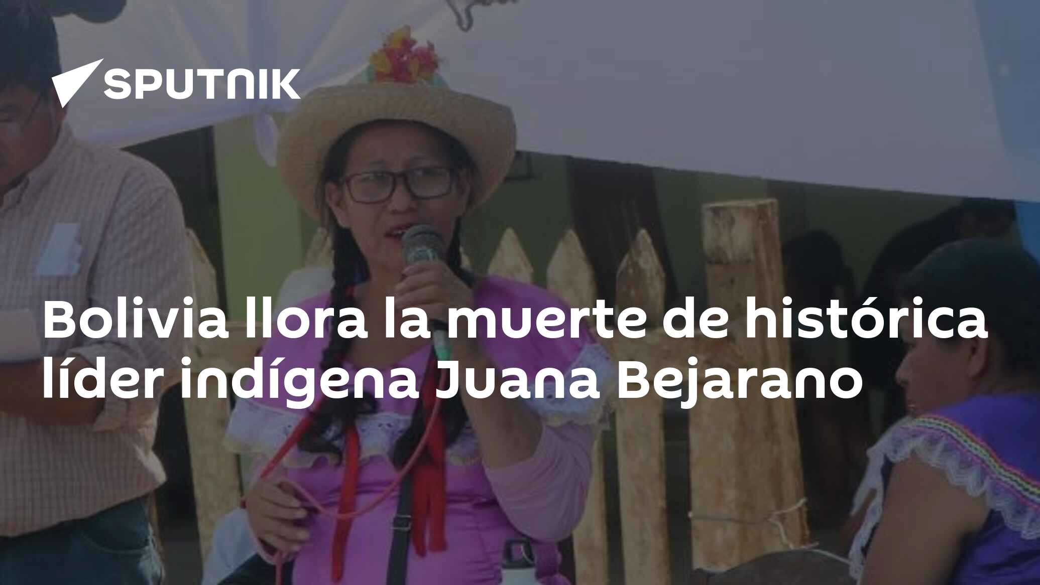 Bolivia llora la muerte de histórica líder indígena Juana Bejarano - 07 ...