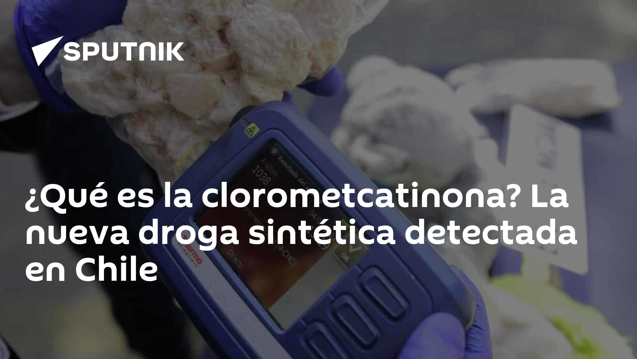¿Qué es la clorometcatinona? La nueva droga sintética detectada en ...