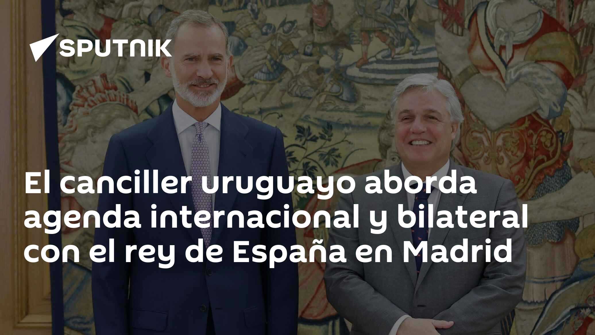 El canciller uruguayo aborda agenda internacional y bilateral con el ...