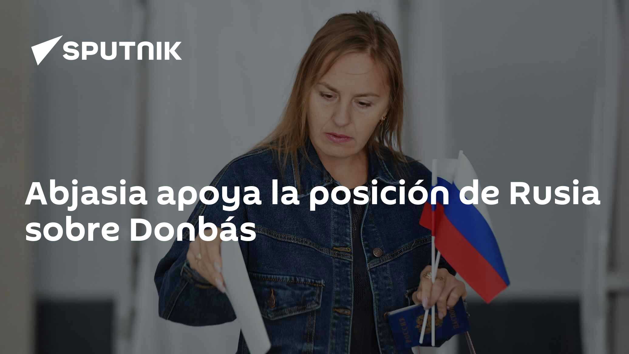 Abjasia apoya la posición de Rusia sobre Donbás - 04.10.2022, Sputnik Mundo