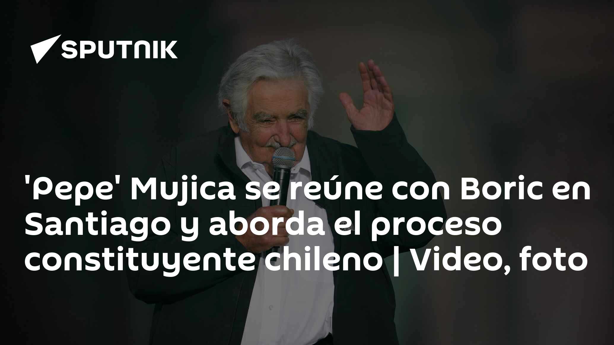 'Pepe' Mujica se reúne con Boric en Santiago y aborda el proceso ...