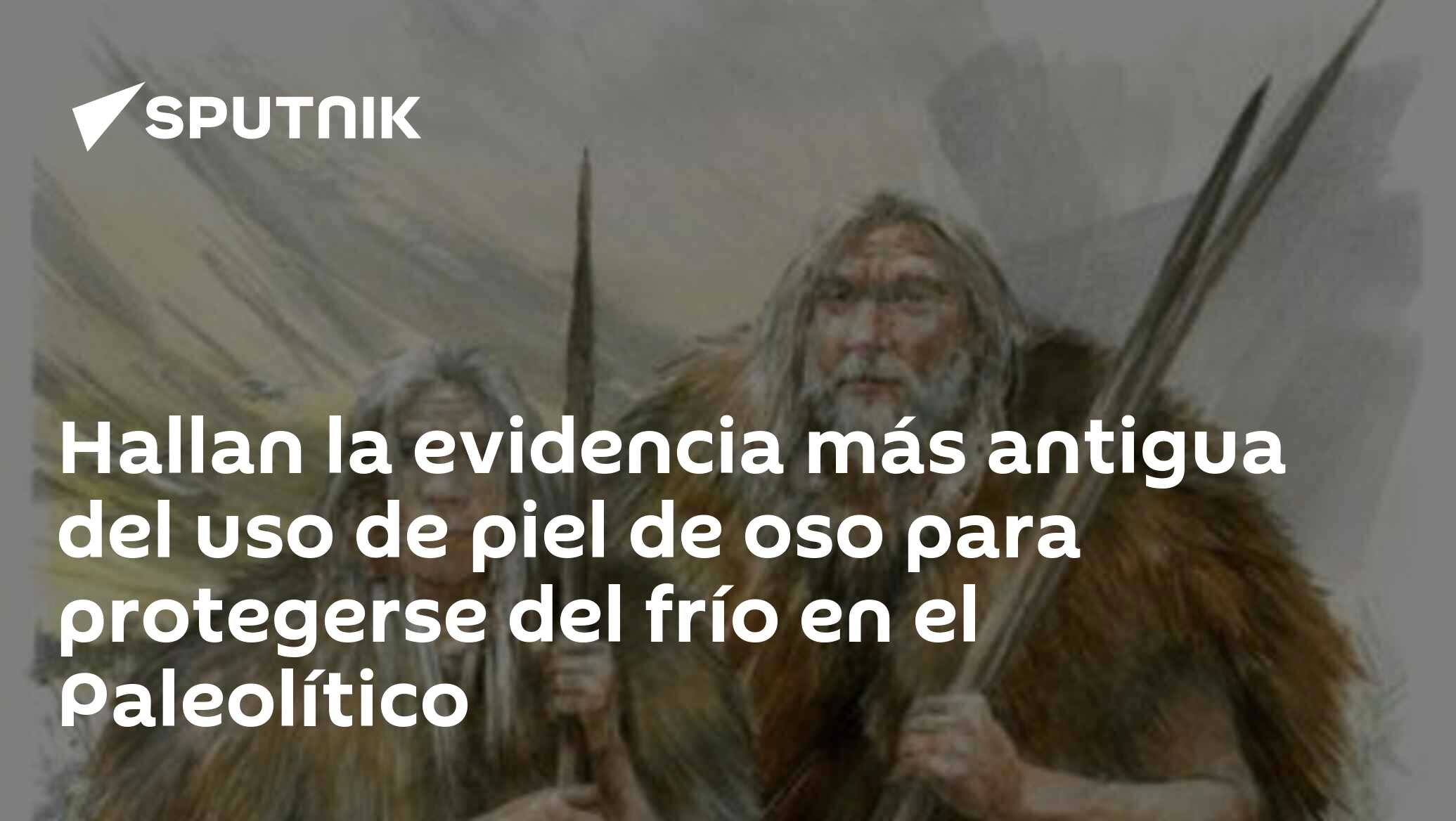 Hallan la evidencia más antigua del uso de piel de oso para protegerse ...