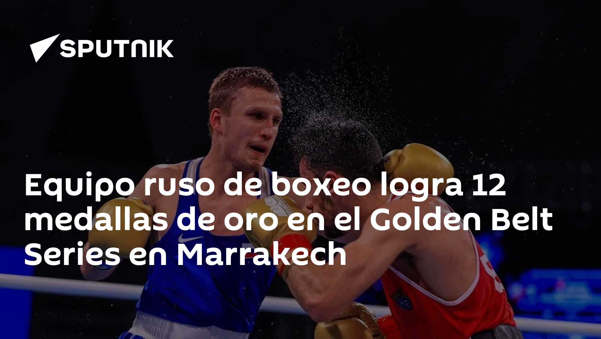 Equipo ruso de boxeo logra 12 medallas de oro en el Golden Belt Series ...