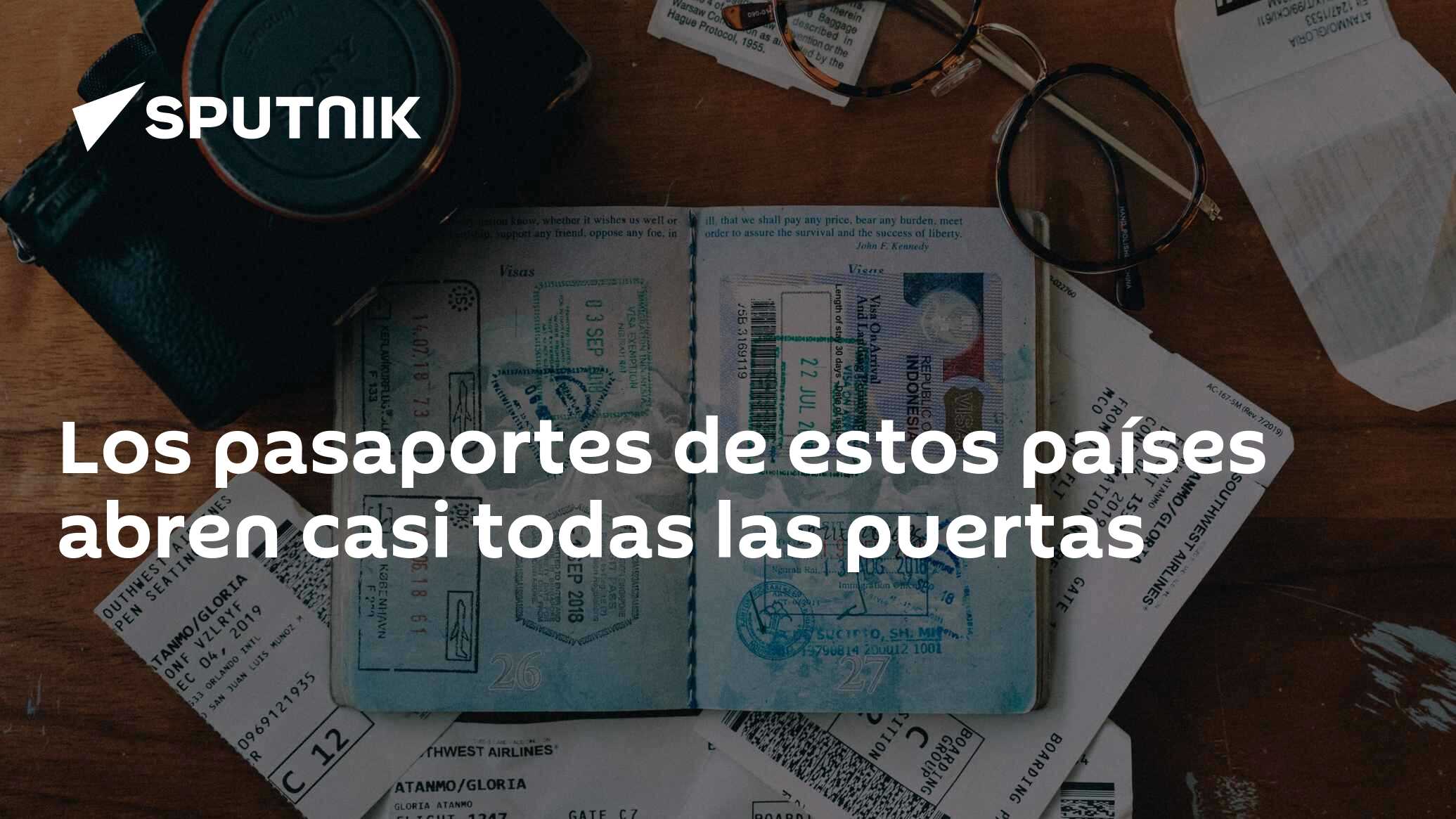 Los pasaportes de estos países abren casi todas las puertas - 14.02. ...