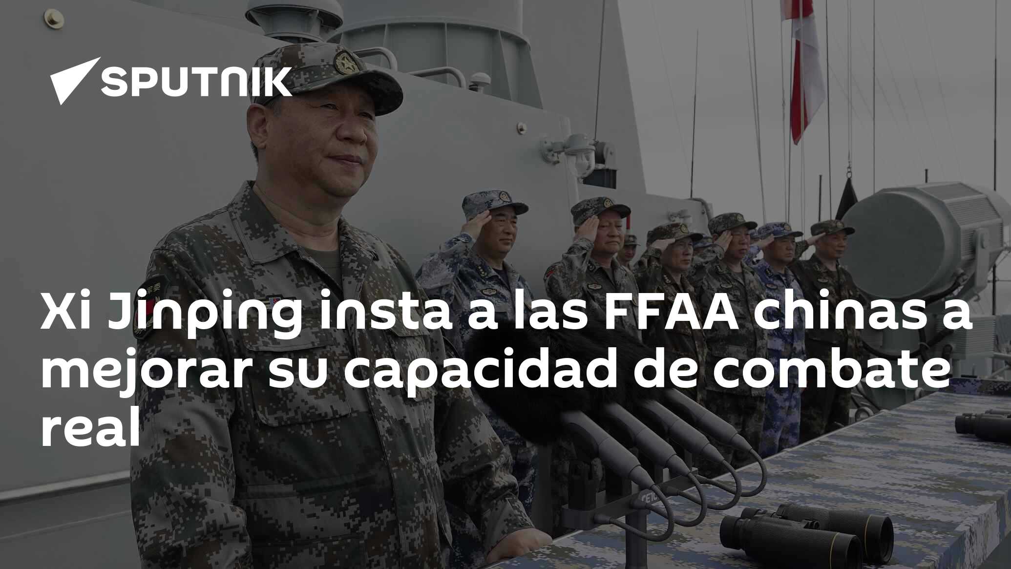 Xi Jinping insta a las FFAA chinas a mejorar su capacidad de combate ...