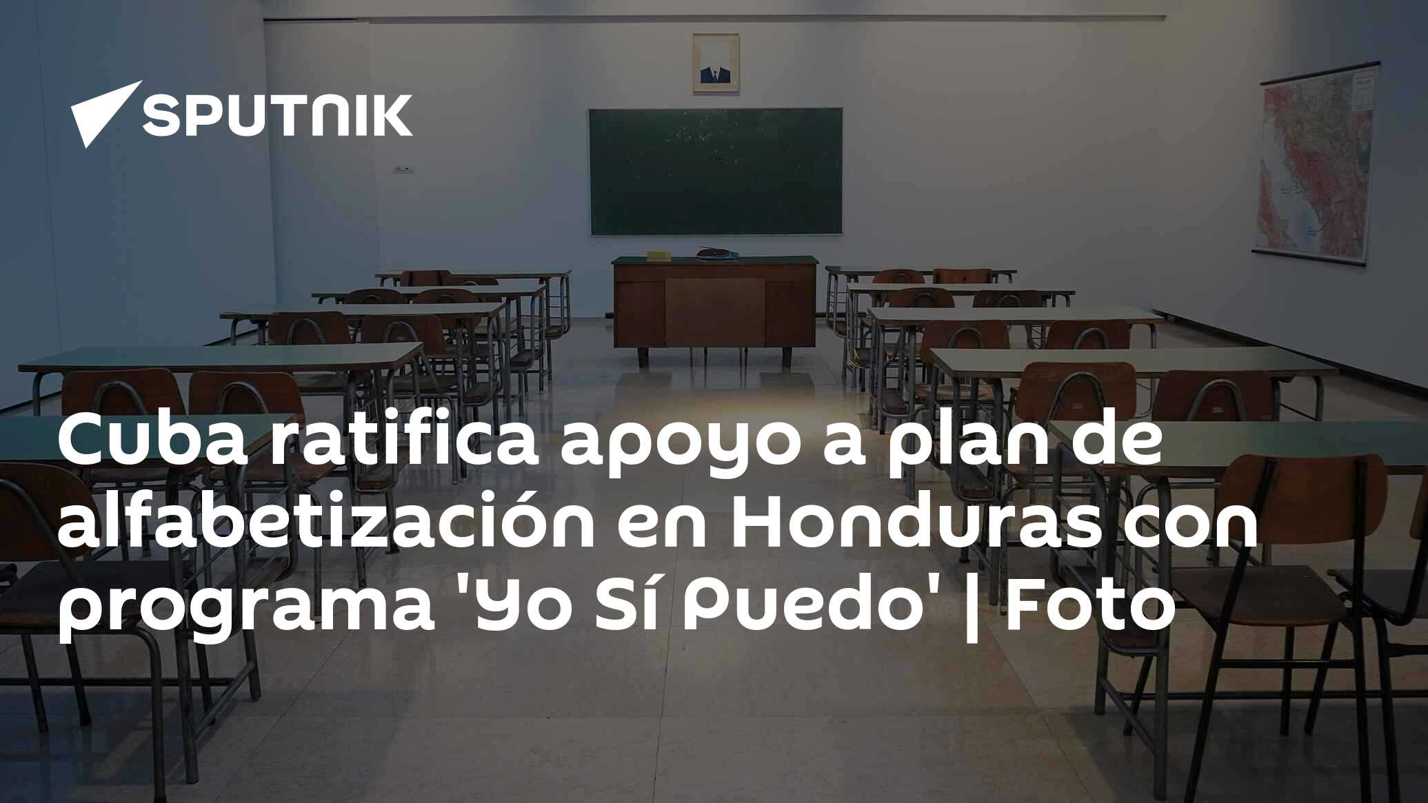 Cuba ratifica apoyo a plan de alfabetización en Honduras con programa ...