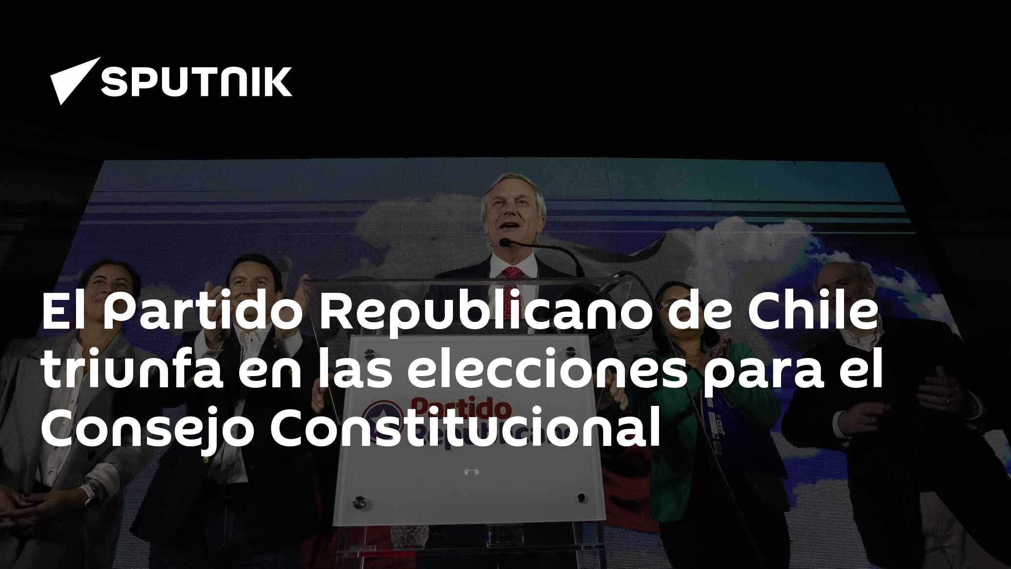 El Partido Republicano de Chile triunfa en las elecciones para el ...