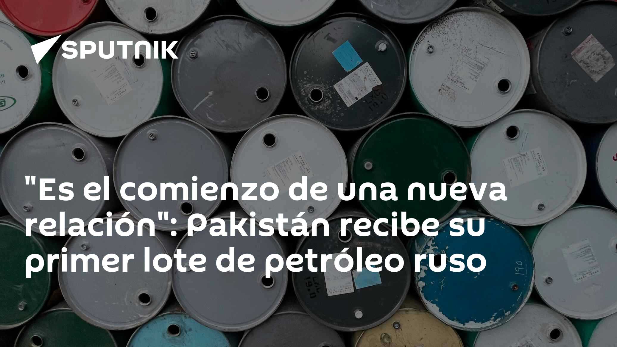 "Es el comienzo de una nueva relación": Pakistán recibe su primer lote ...