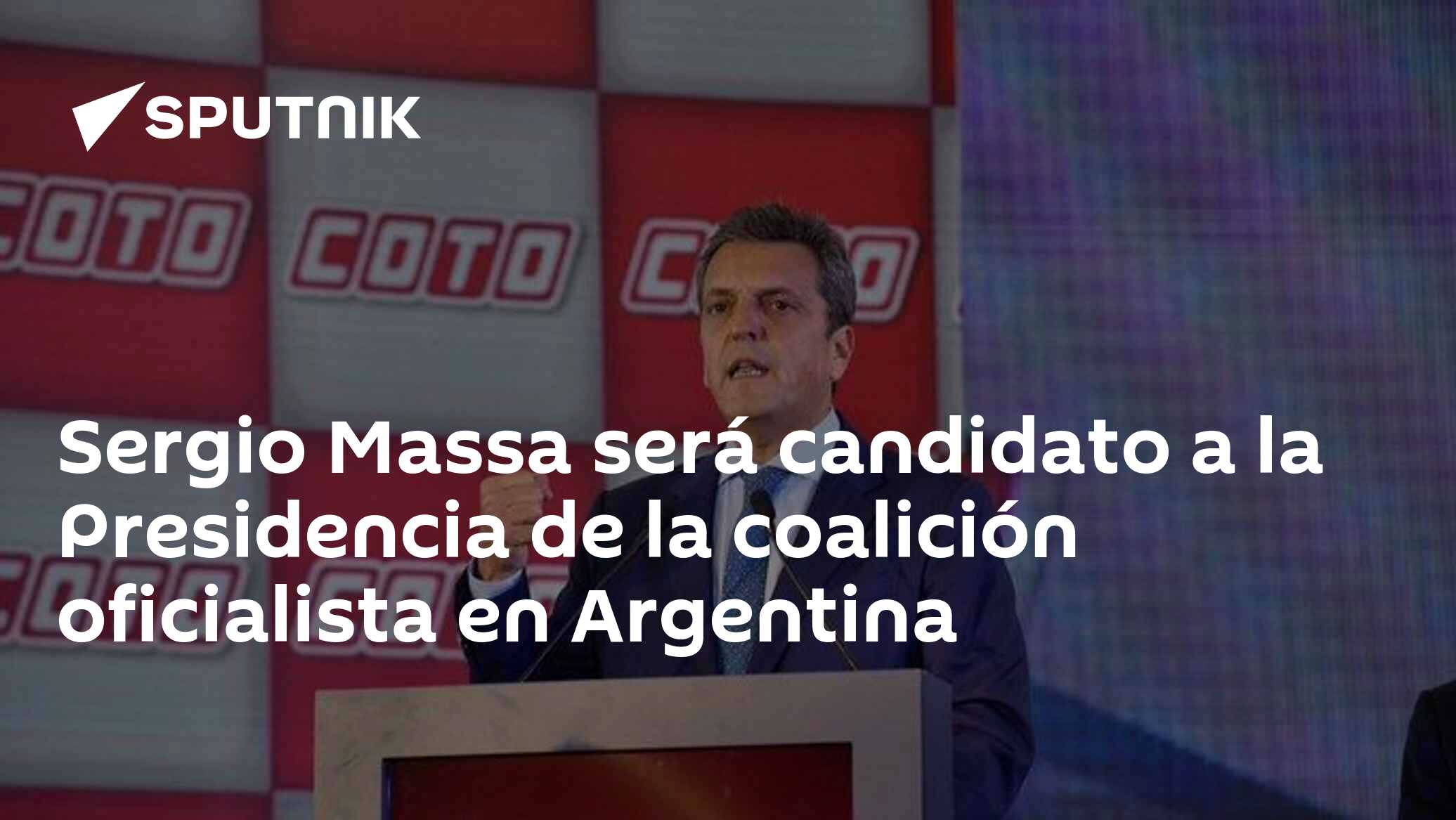 Sergio Massa Será Candidato A La Presidencia De La Coalición Oficialista En Argentina 2406