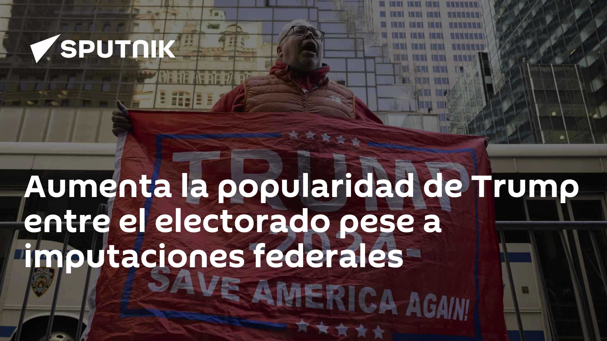Aumenta la popularidad de Trump entre el electorado pese a imputaciones ...