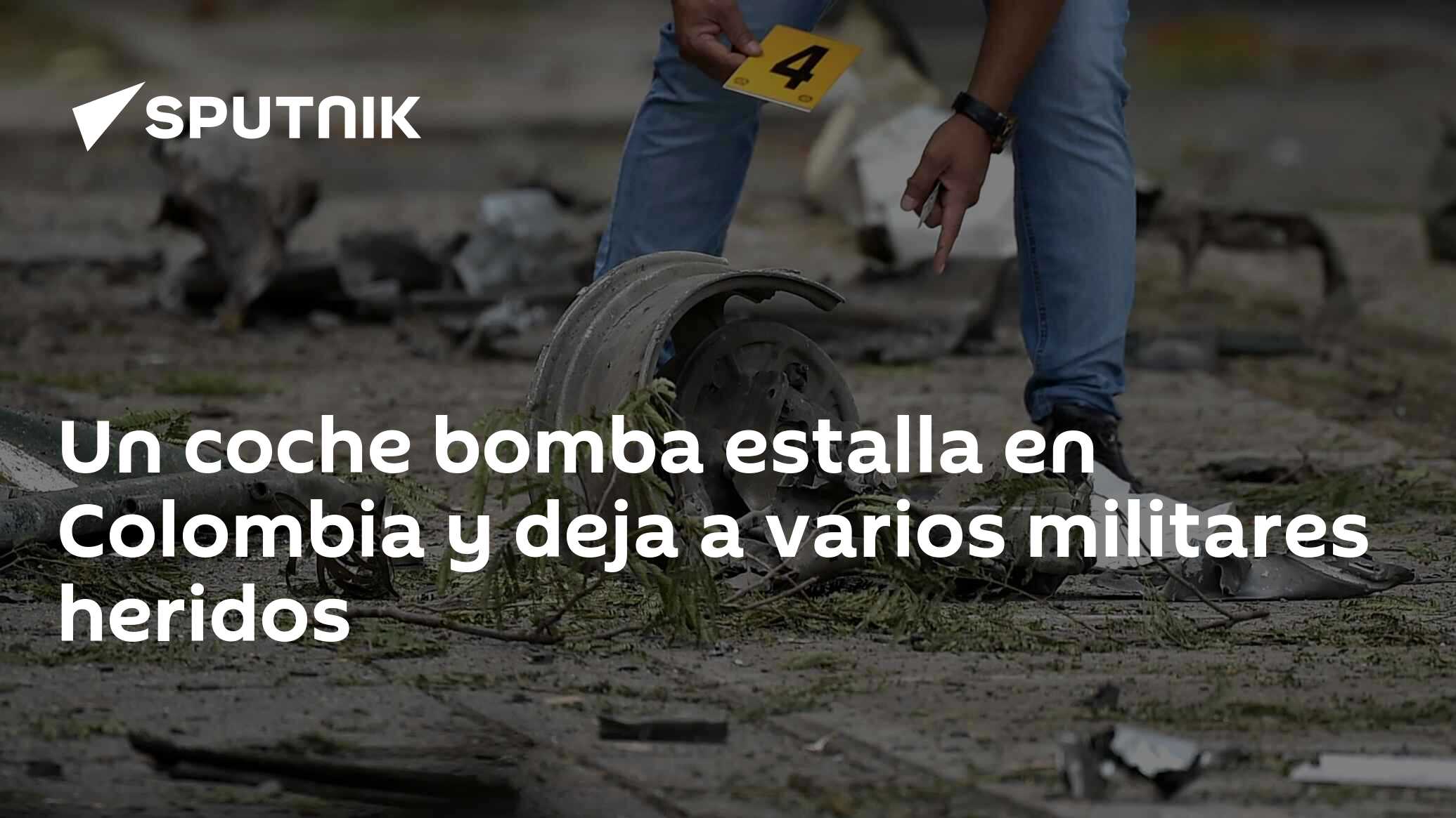 Un coche bomba estalla en Colombia y deja a varios militares heridos - 22.07.2023, Sputnik Mundo