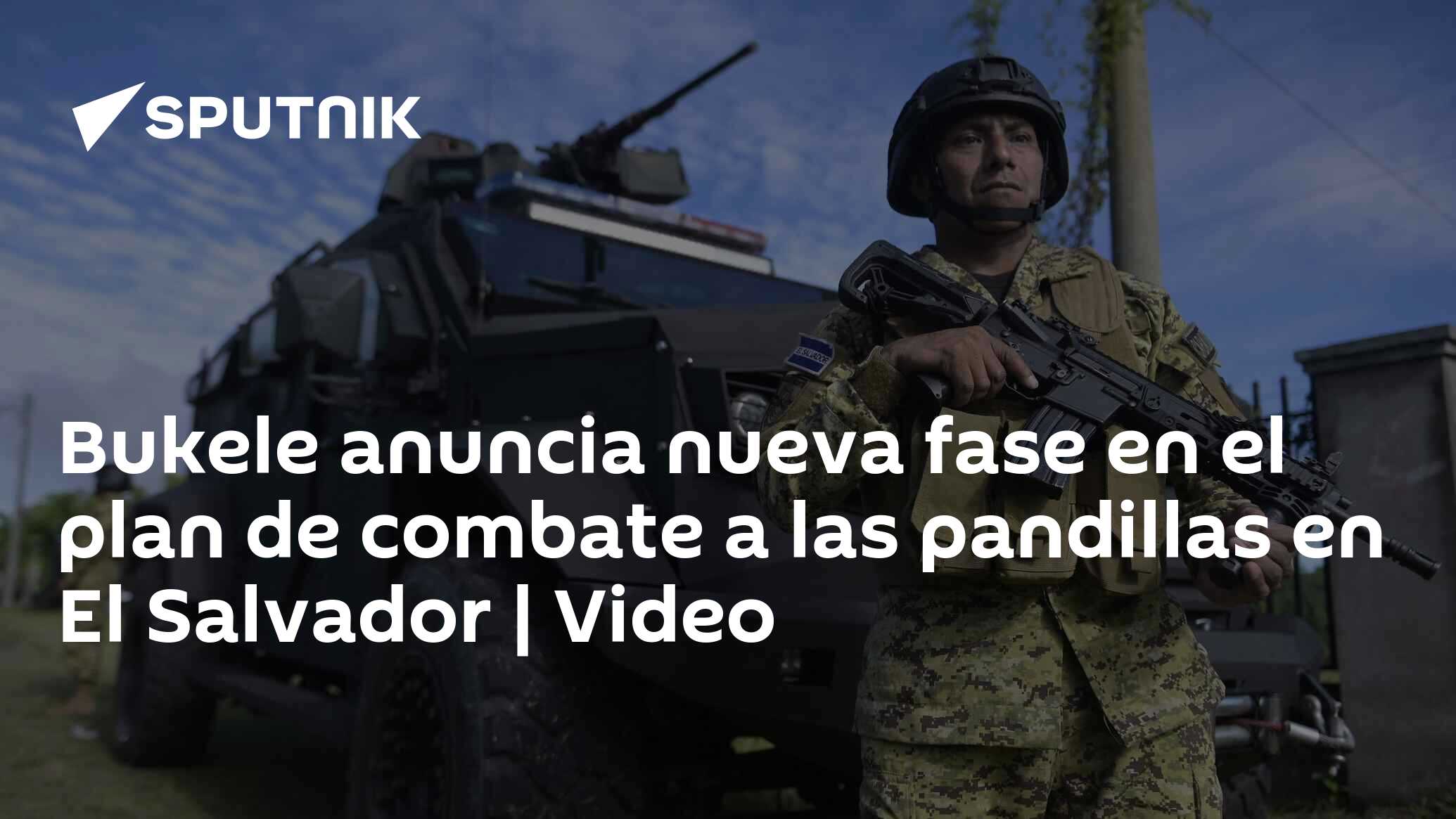 Bukele anuncia nueva fase en el plan de combate a las pandillas en El ...