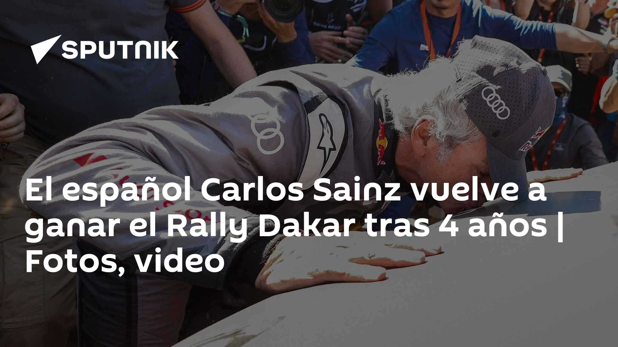 El español Carlos Sainz vuelve a ganar el Rally Dakar tras 4 años | Fotos, video - 19.01.2024 ...