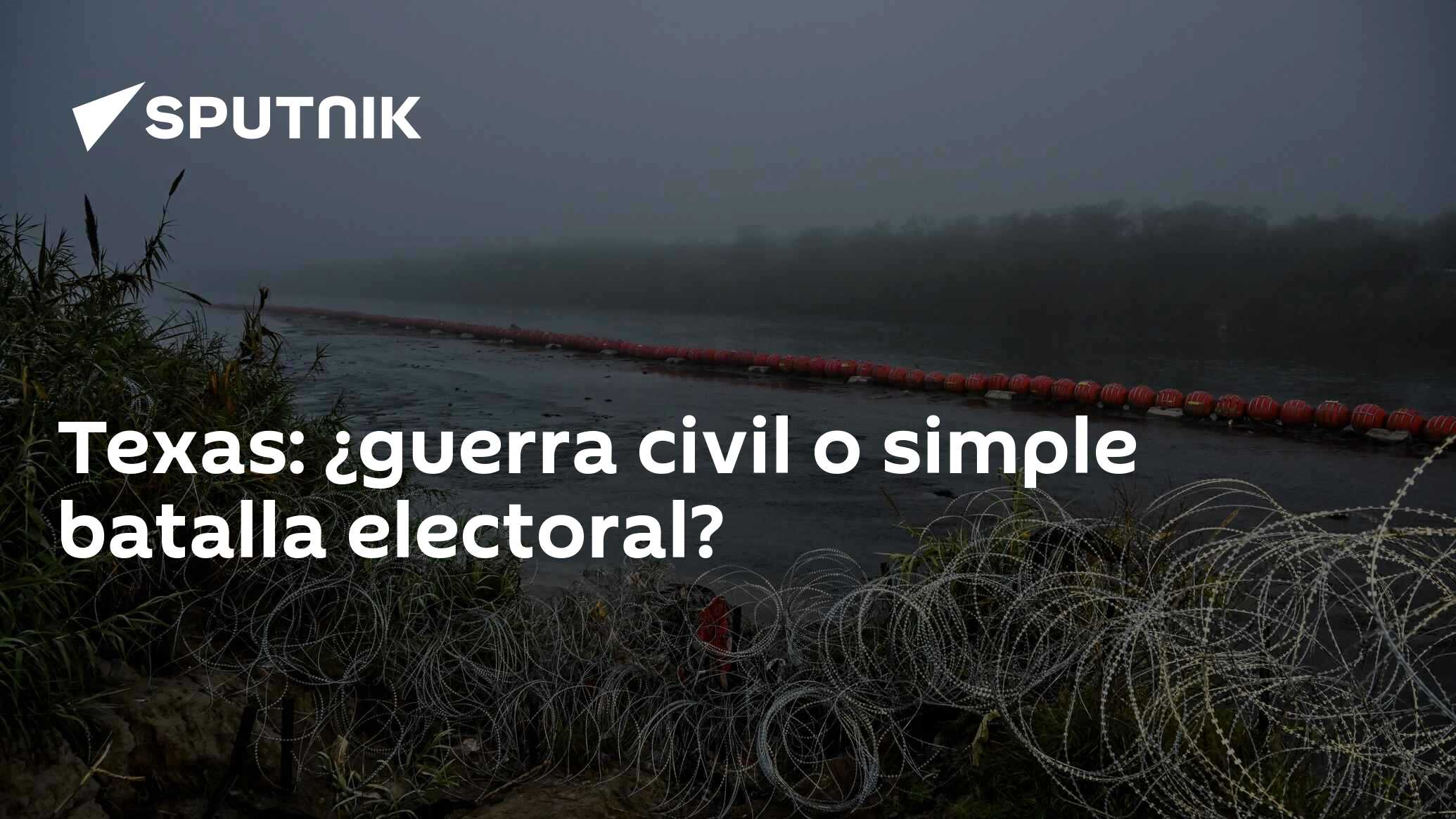 Texas: ¿guerra civil o simple batalla electoral? - 01.02.2024, Sputnik ...