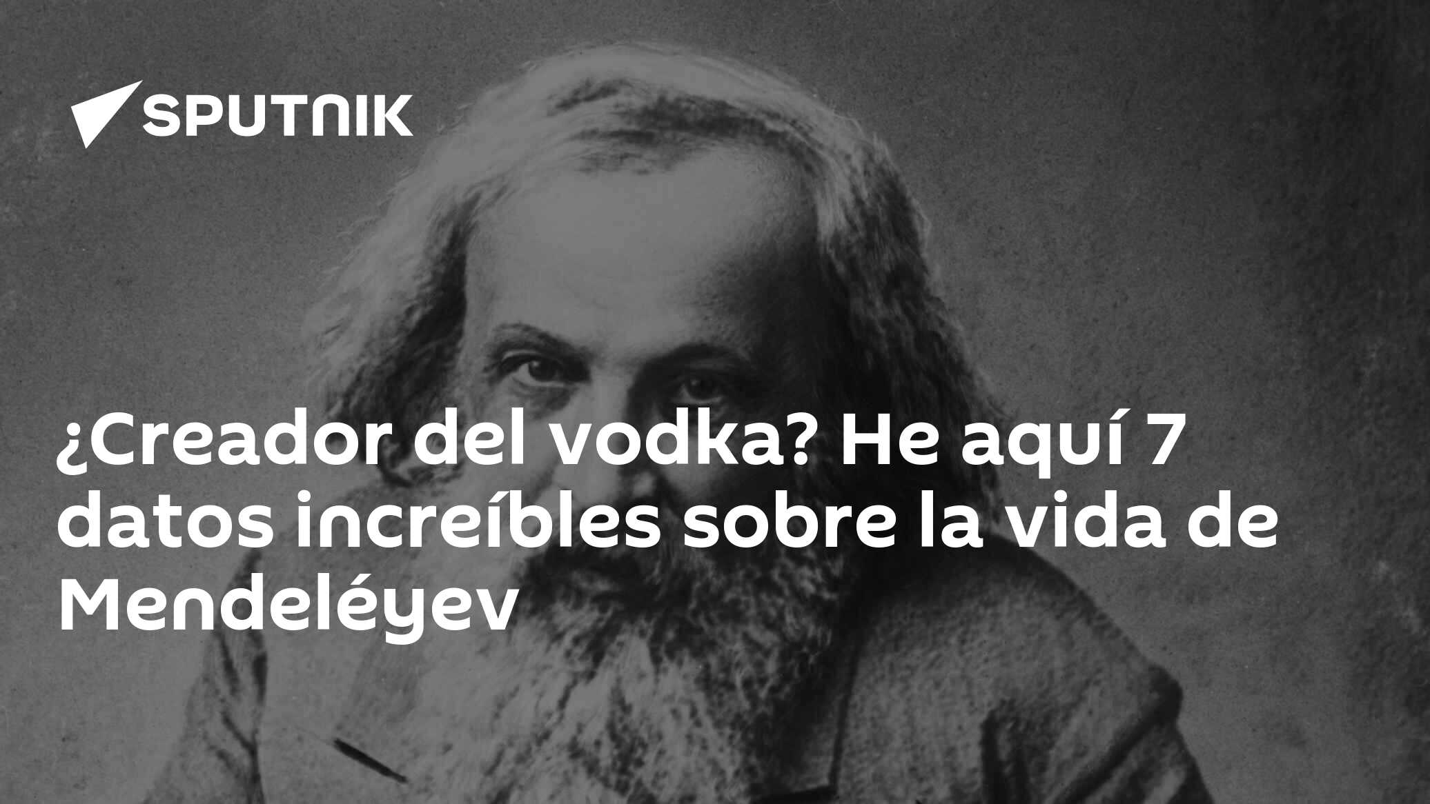 ¿Сreador del vodka? He aquí 7 datos increíbles sobre la vida de ...